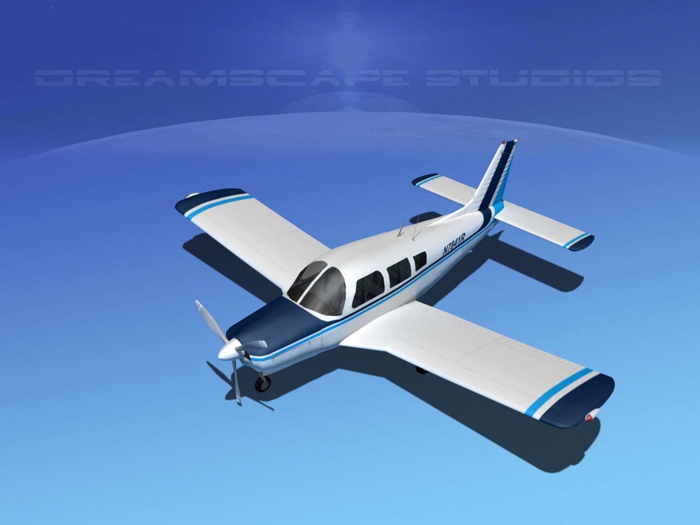 3d Propeller Piper Cherokee