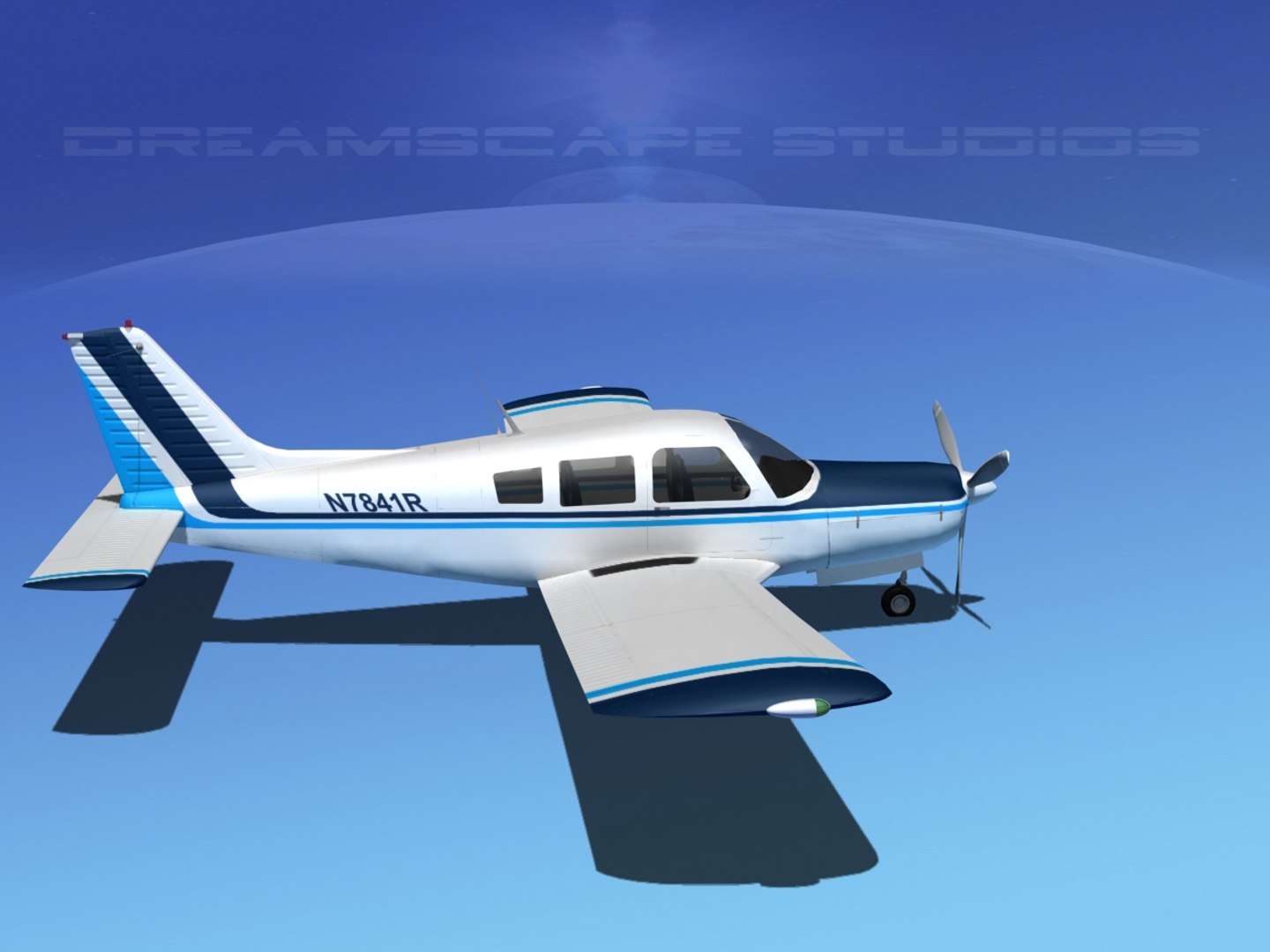 3d Propeller Piper Cherokee