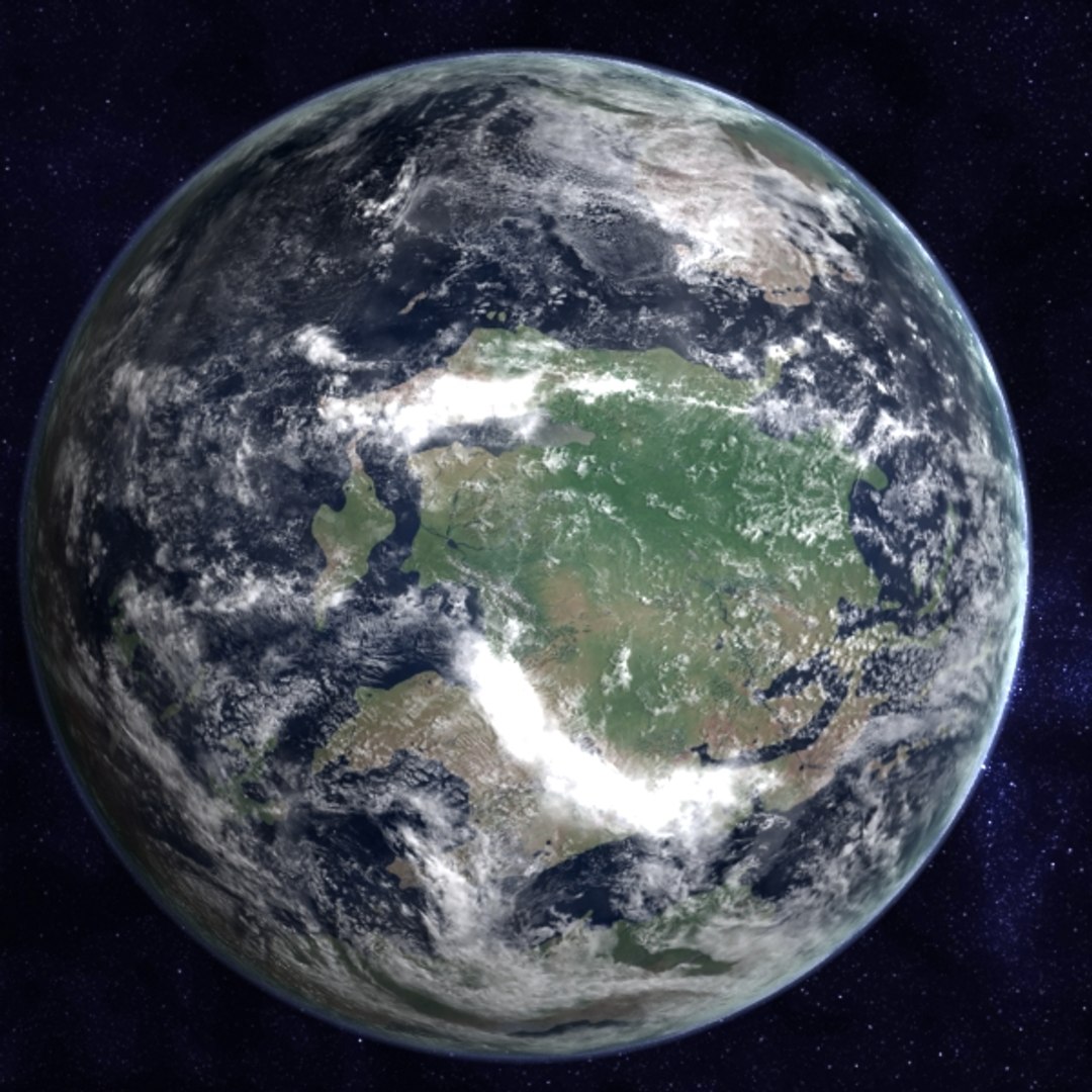 Devonian Earth Middle 3d Model