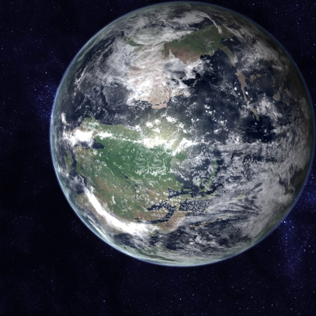 Devonian Earth Middle 3d Model