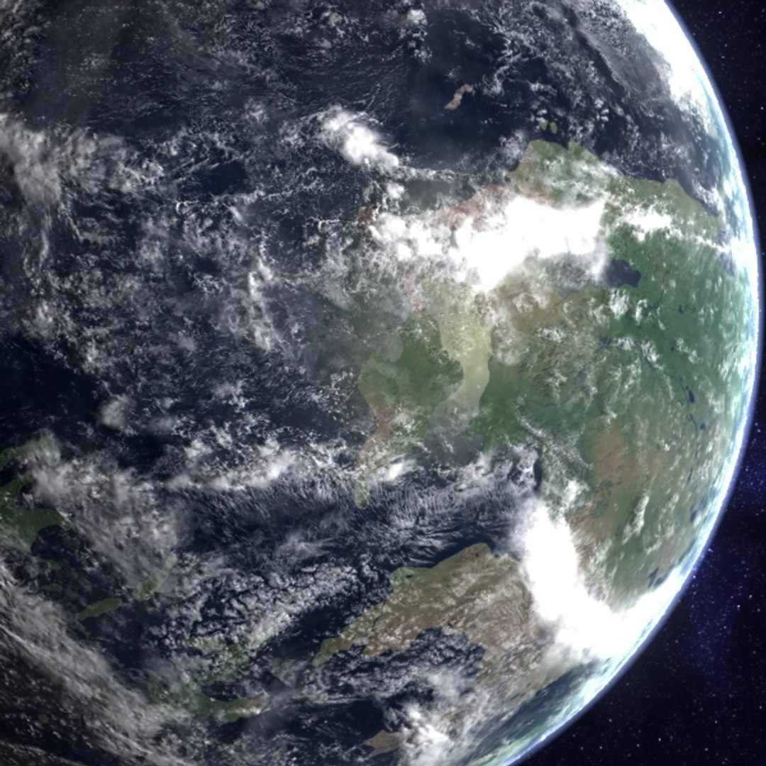 Devonian Earth Middle 3d Model