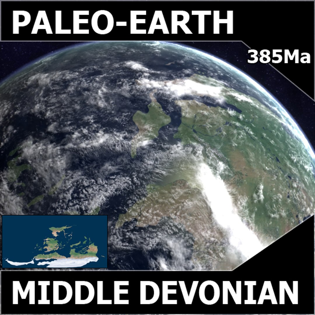 Devonian Earth Middle 3d Model