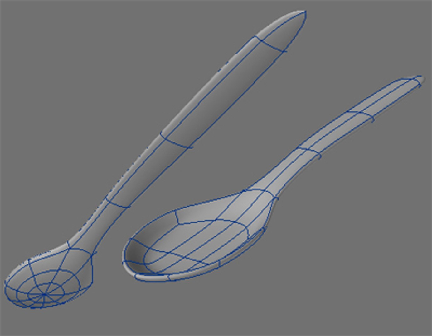 3d Model Spoon