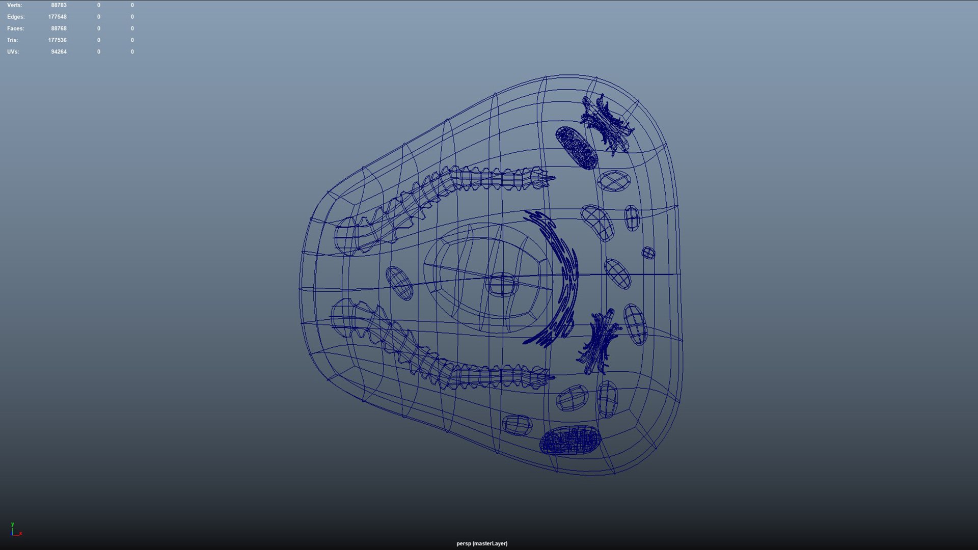 Oxyntic Cells Parietal Cell 3D Model - TurboSquid 2190089