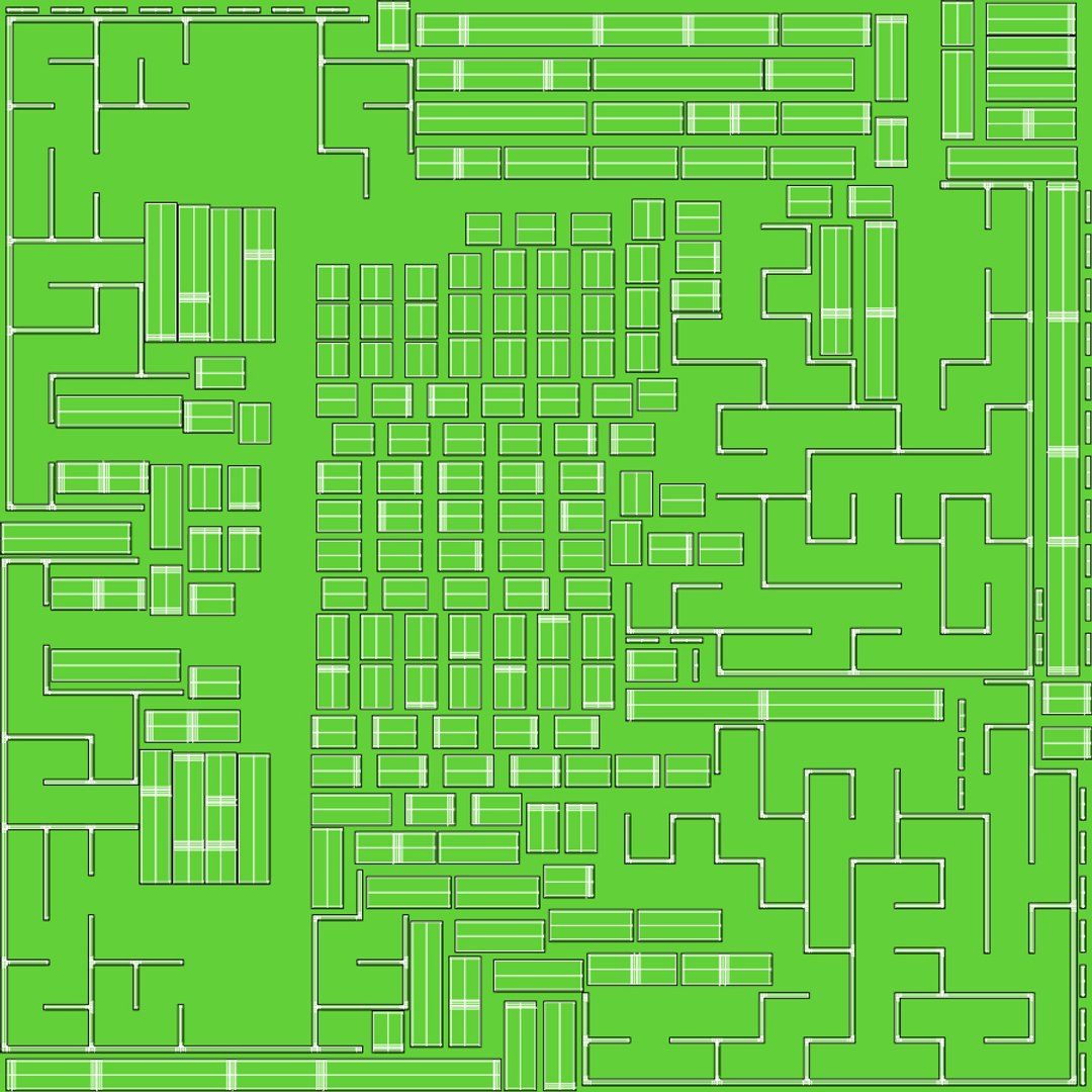 3D Green Maze Model - TurboSquid 2209941