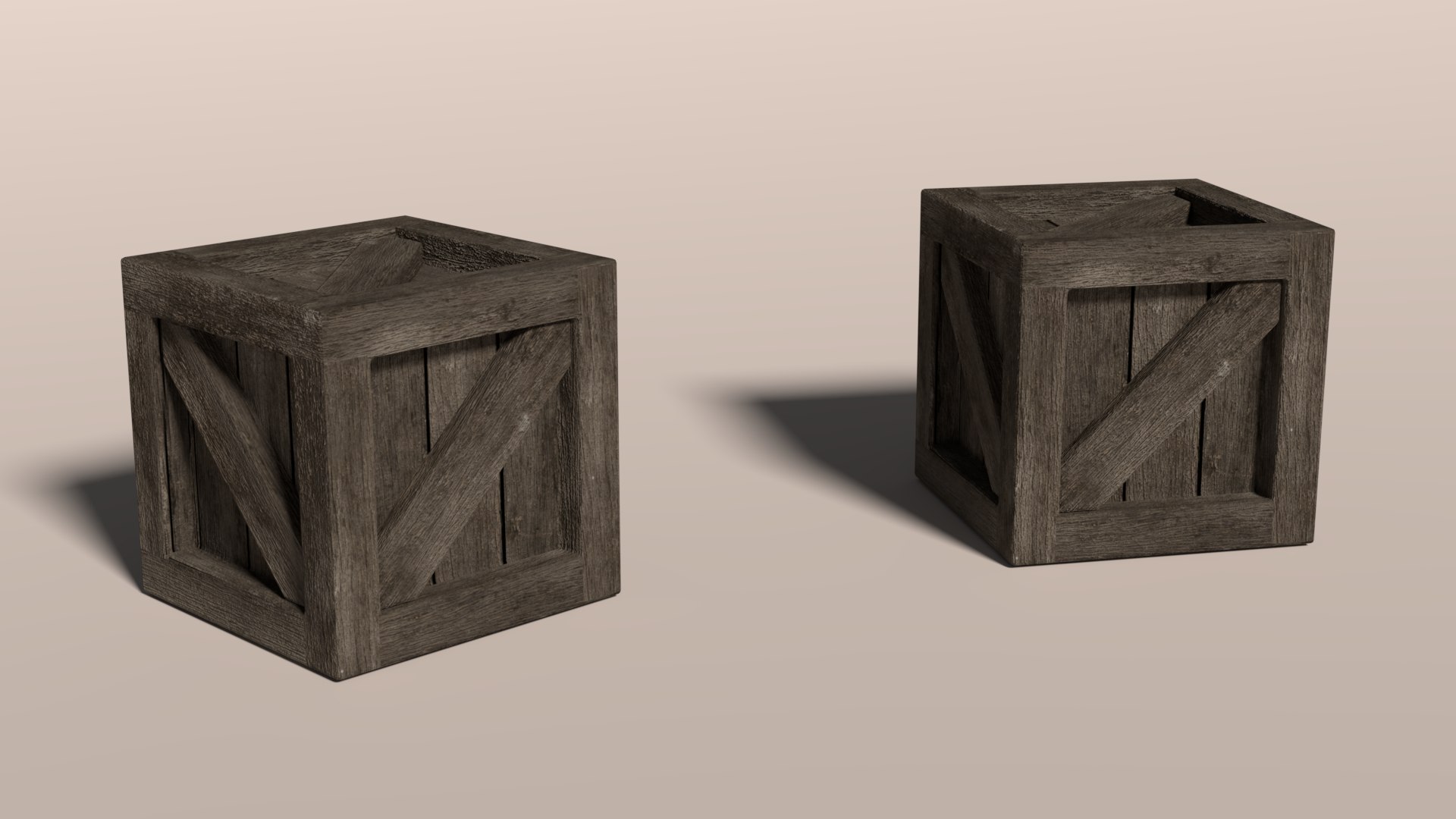 3D Simple Box Model - TurboSquid 1517561