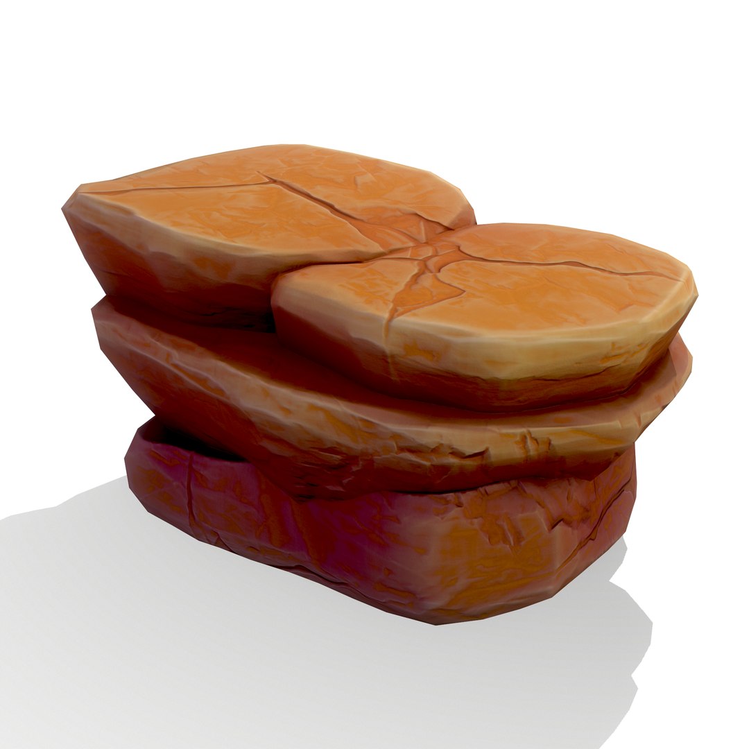 Sand Stone 3D Model - TurboSquid 1624569