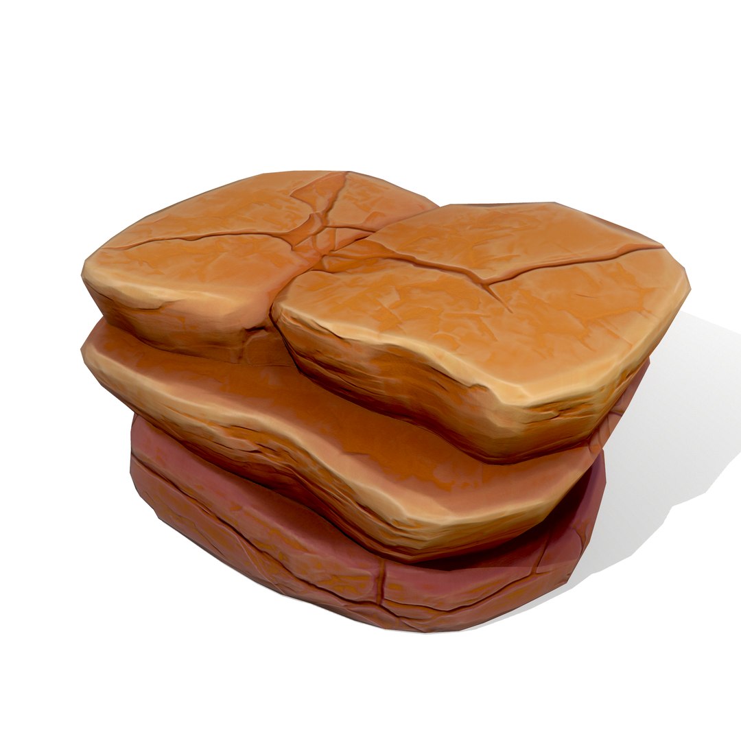 Sand Stone 3D Model - TurboSquid 1624569