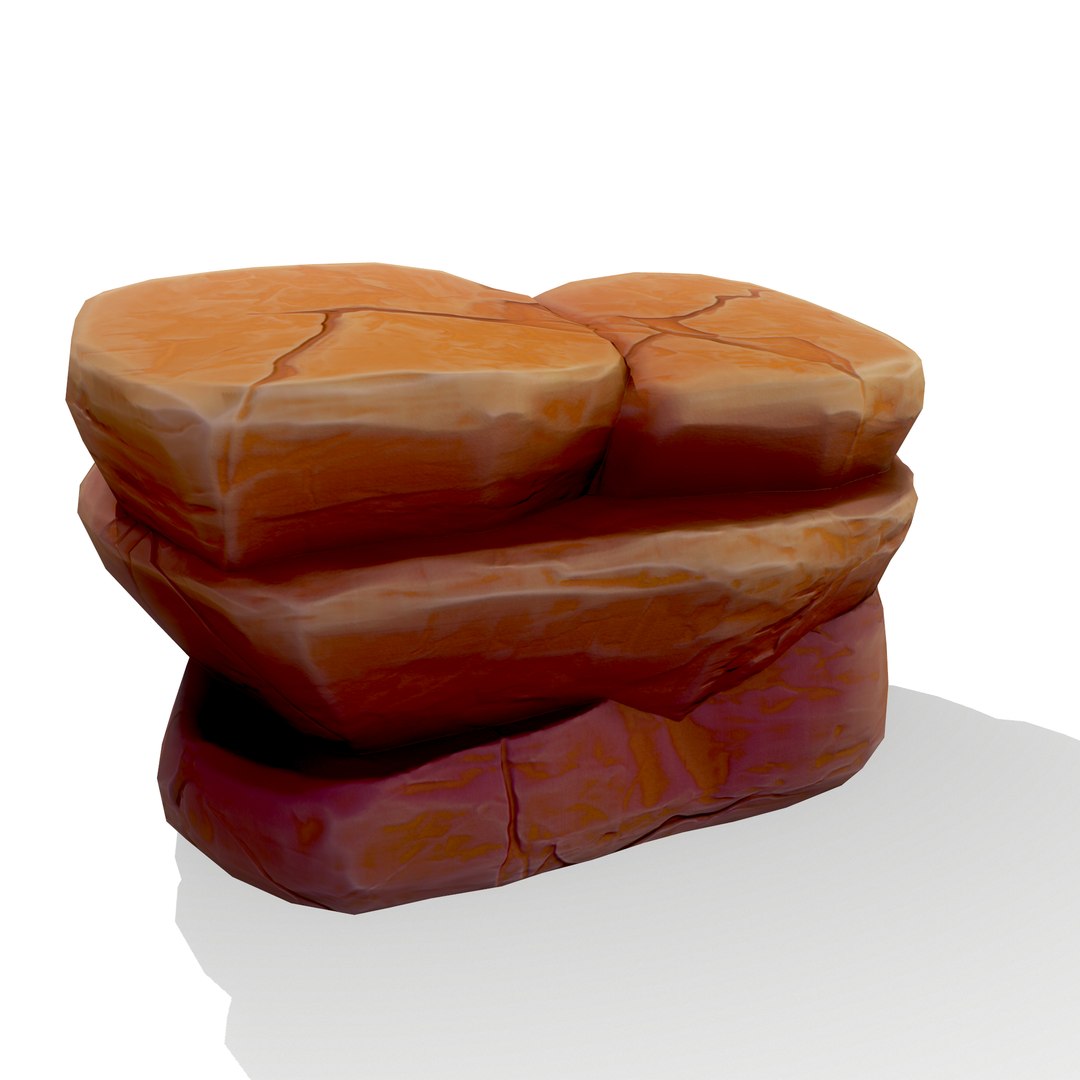 Sand Stone 3D Model - TurboSquid 1624569