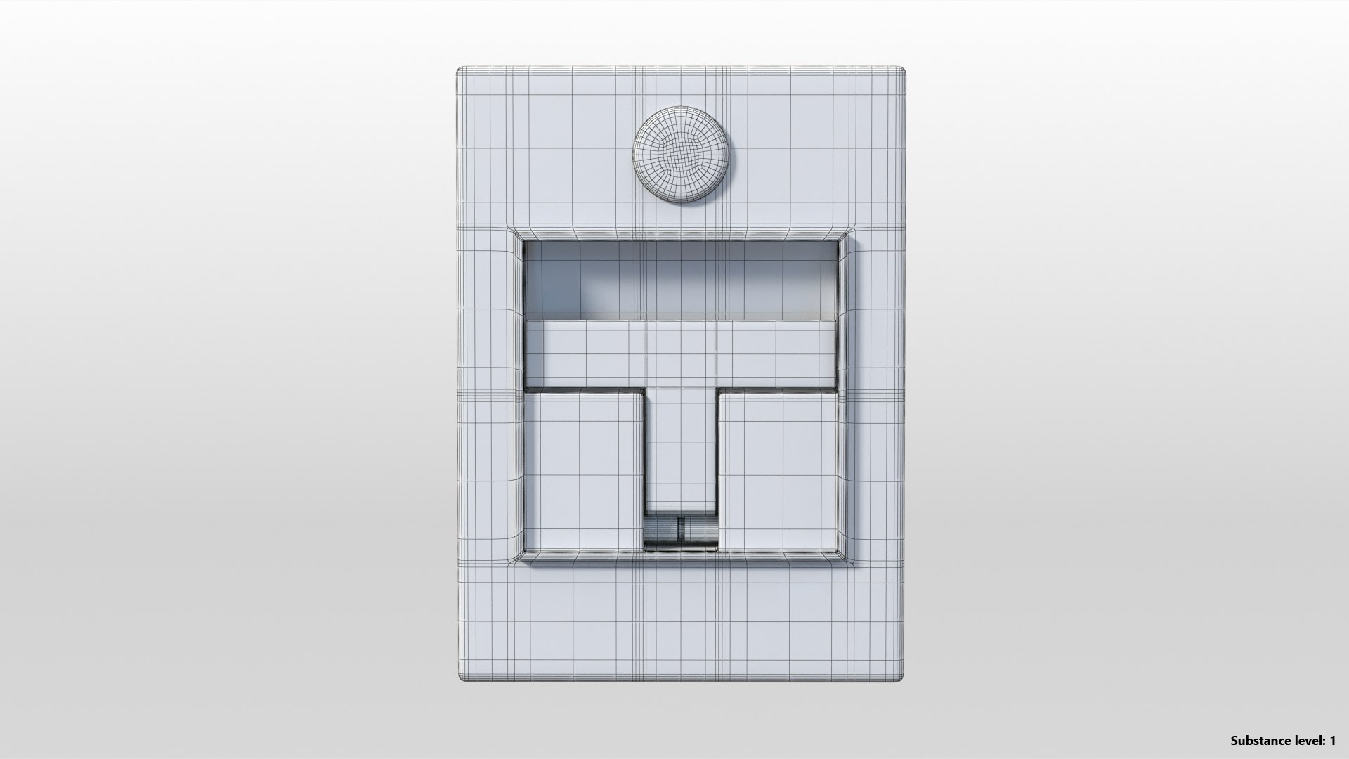 Realistic Alarm Button Model - TurboSquid 1473514