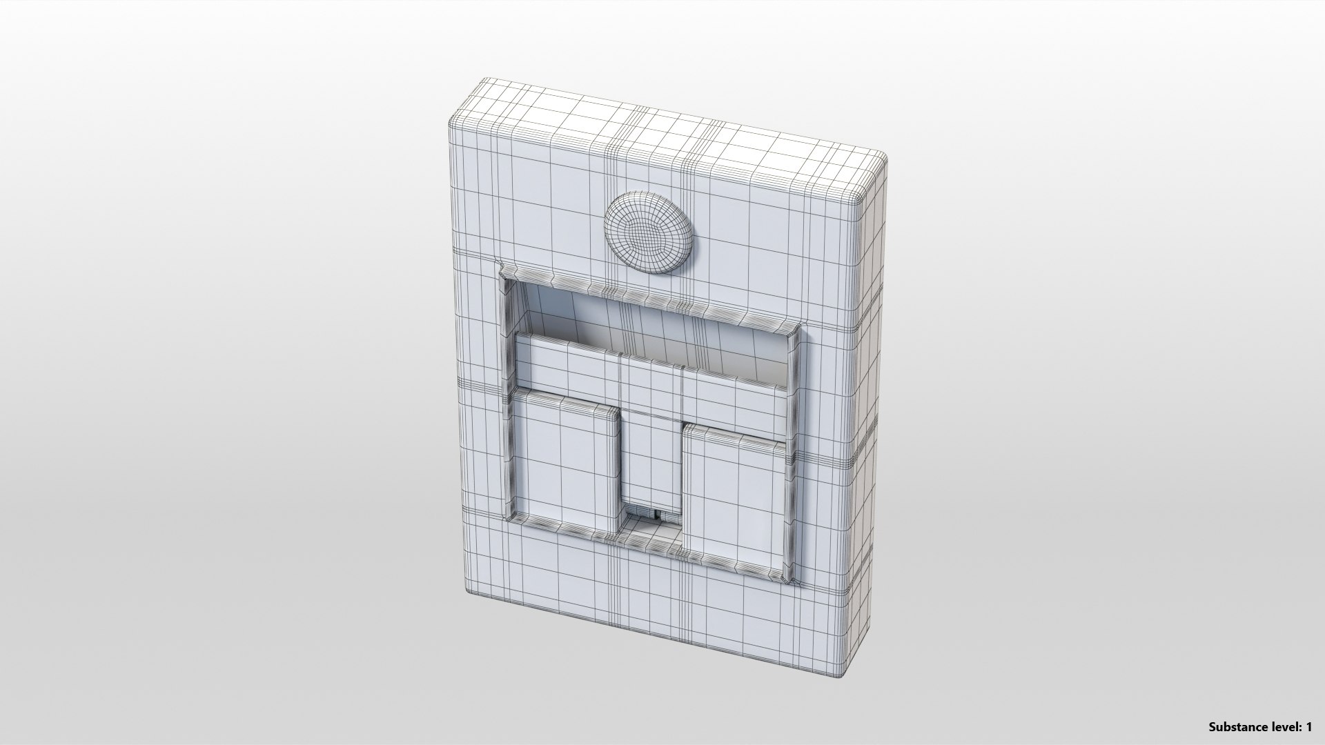 Realistic Alarm Button Model - TurboSquid 1473514