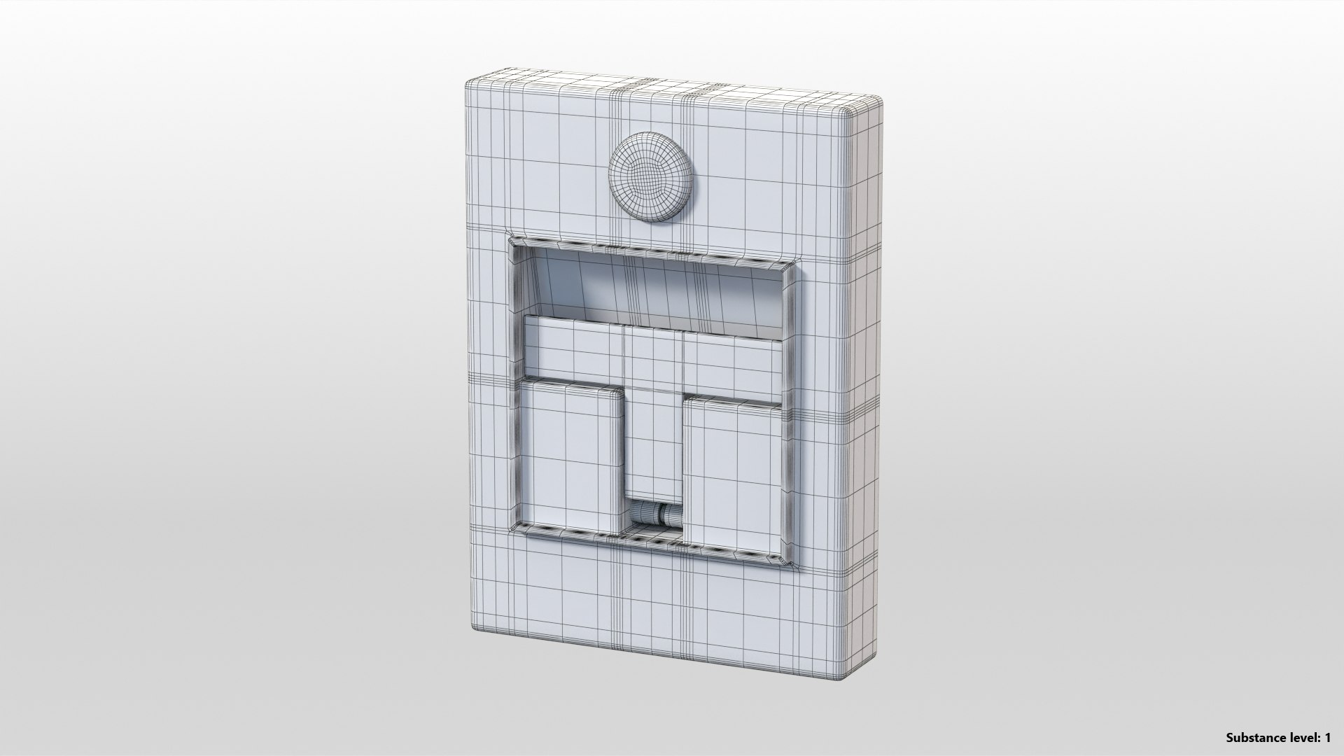 Realistic Alarm Button Model - TurboSquid 1473514