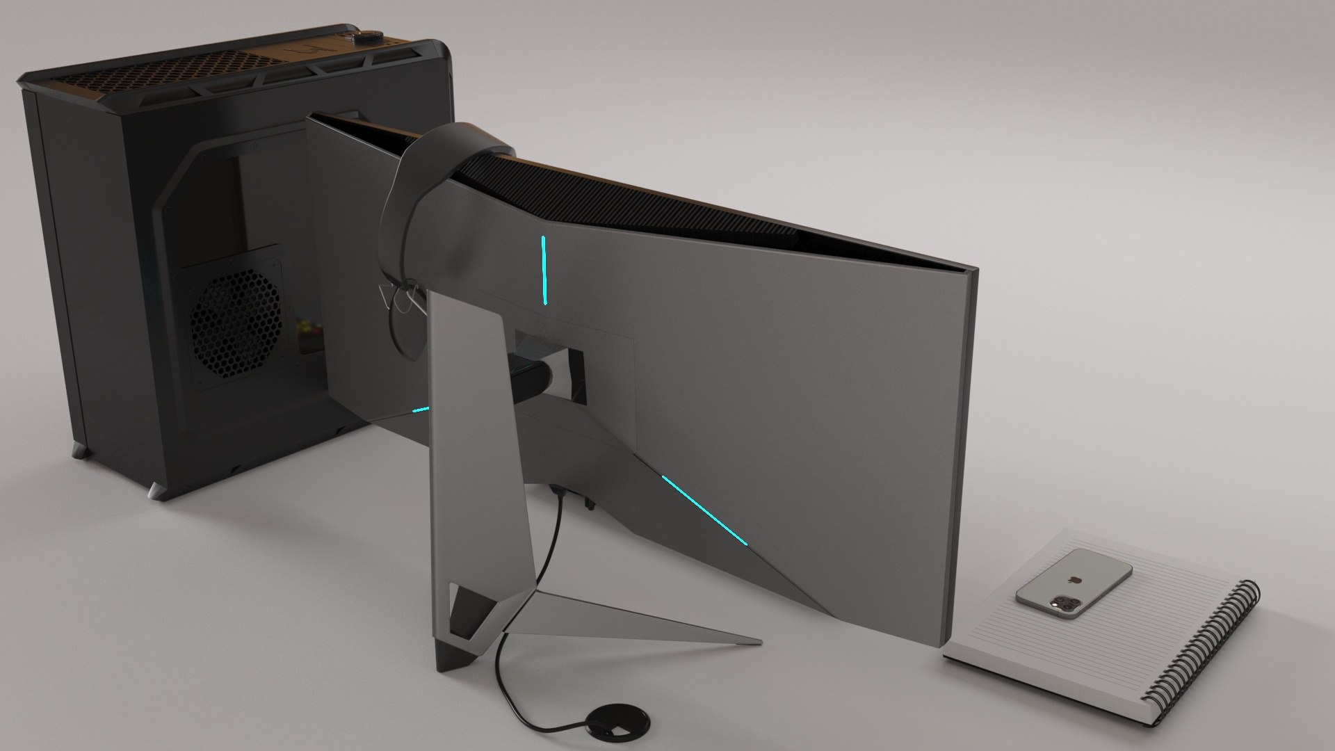 Computer Pc Gaming 3D Model - TurboSquid 1899295