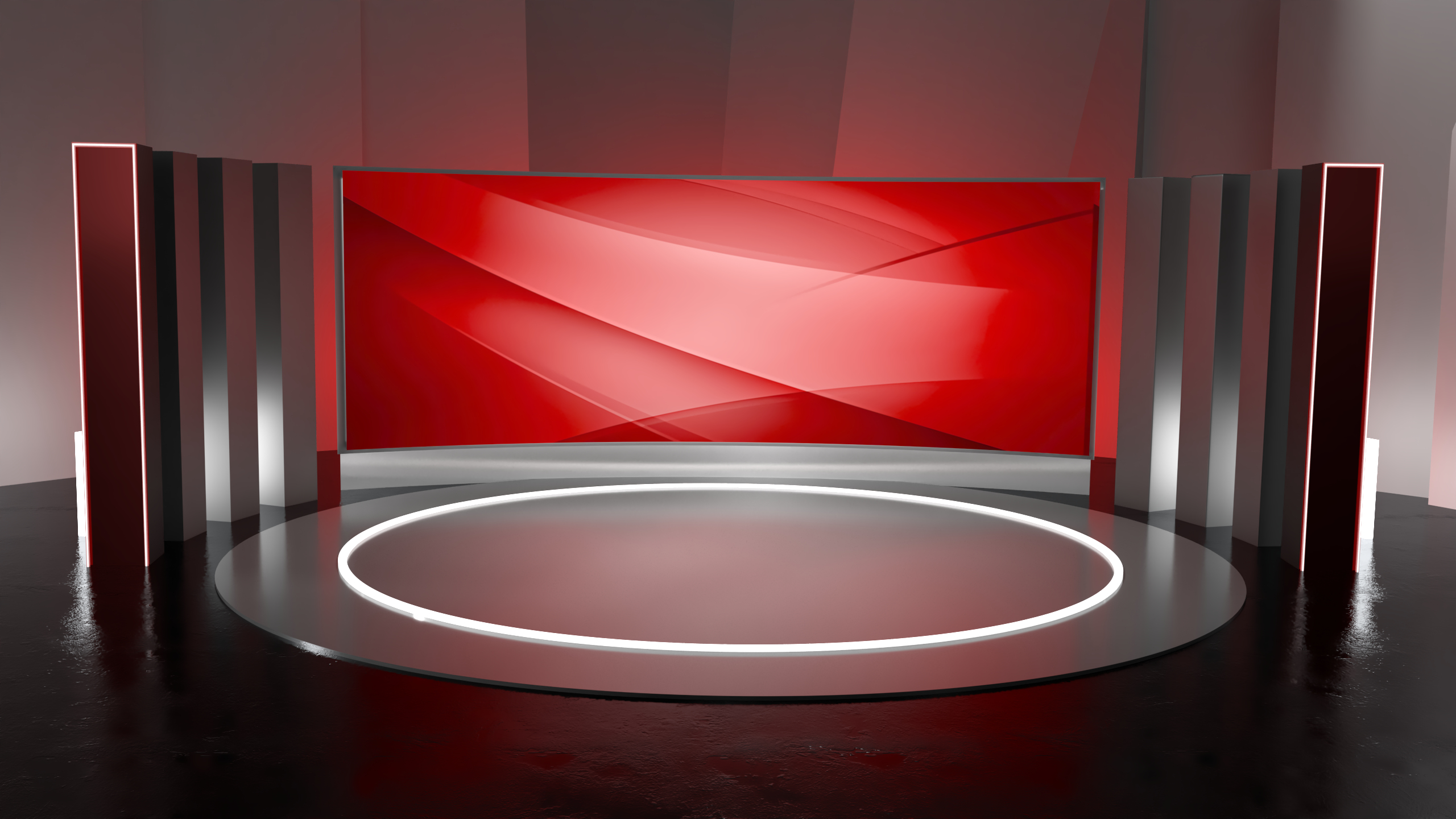 3D Simple Virtual Studio - TurboSquid 1768637