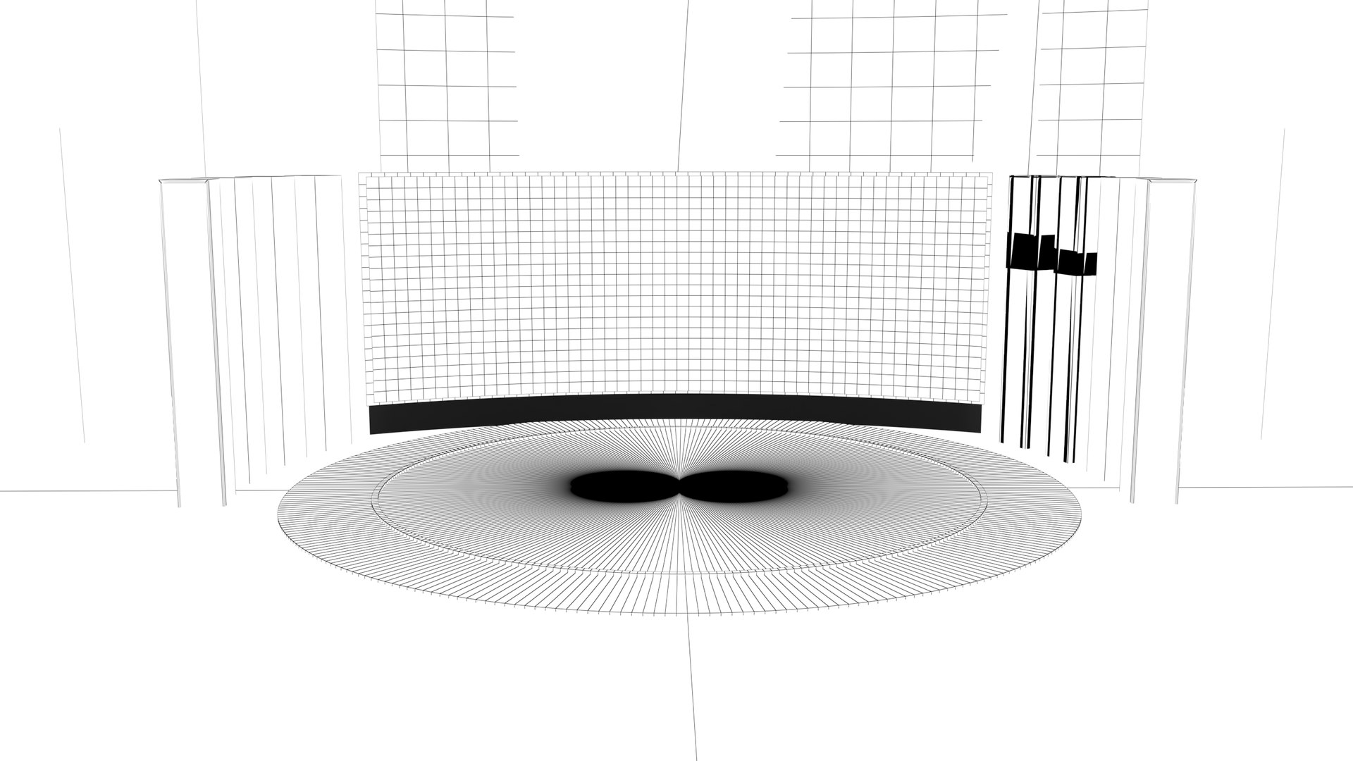 3D Simple Virtual Studio - TurboSquid 1768637