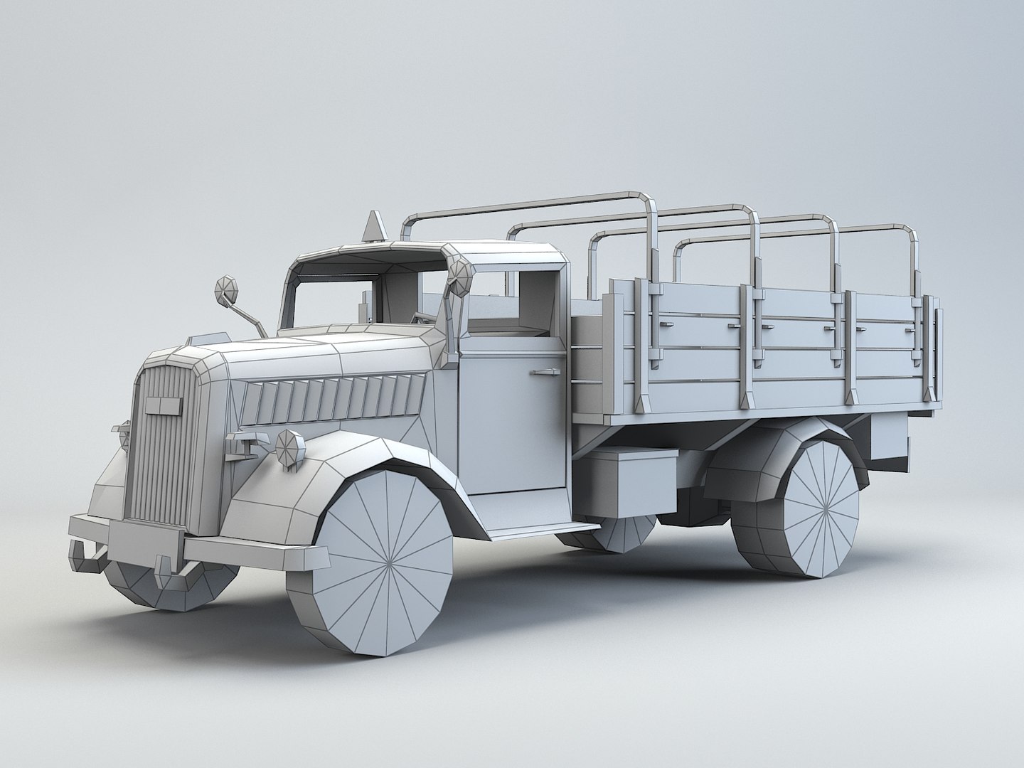 Opel blitz truck 3D model - TurboSquid 1269867