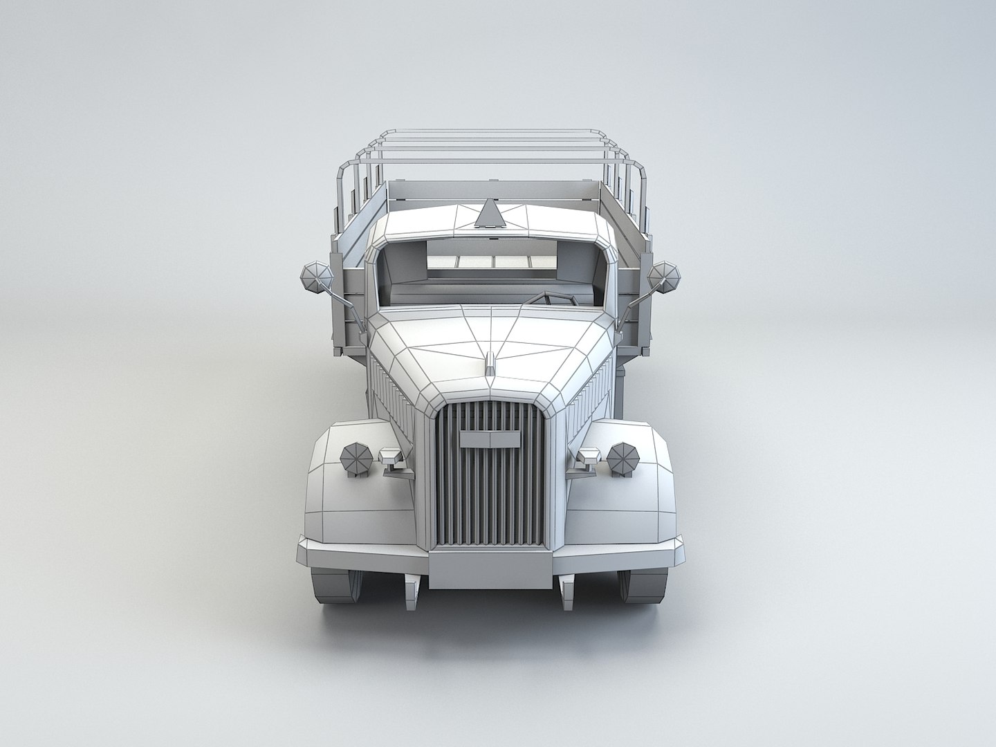 Opel blitz truck 3D model - TurboSquid 1269867