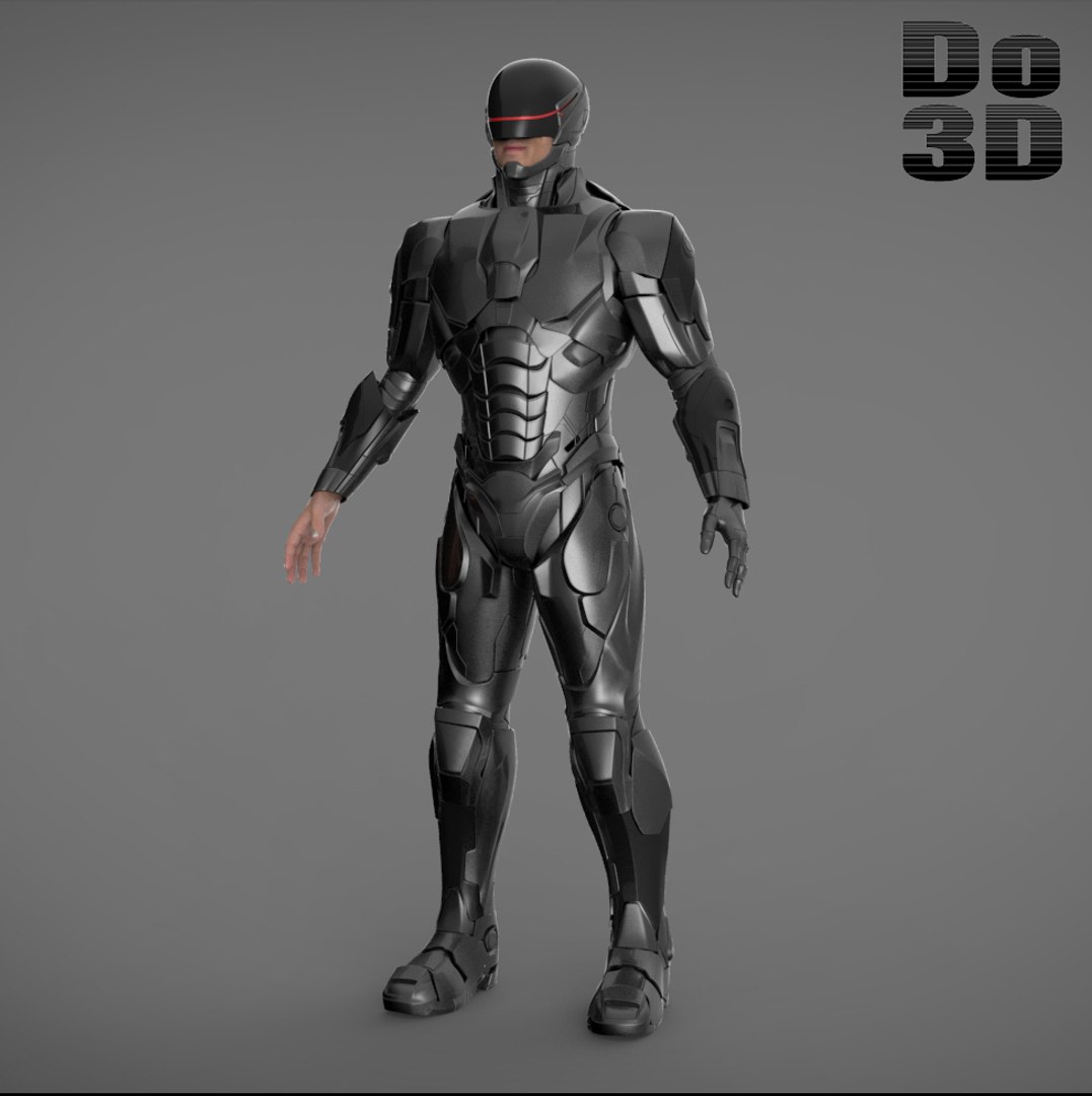 Robocop 2014 3d Model