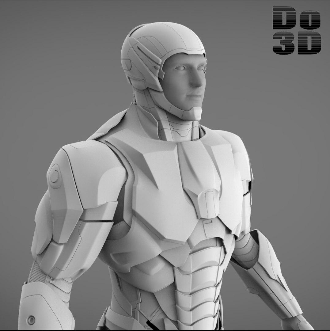 Robocop 2014 3d Model