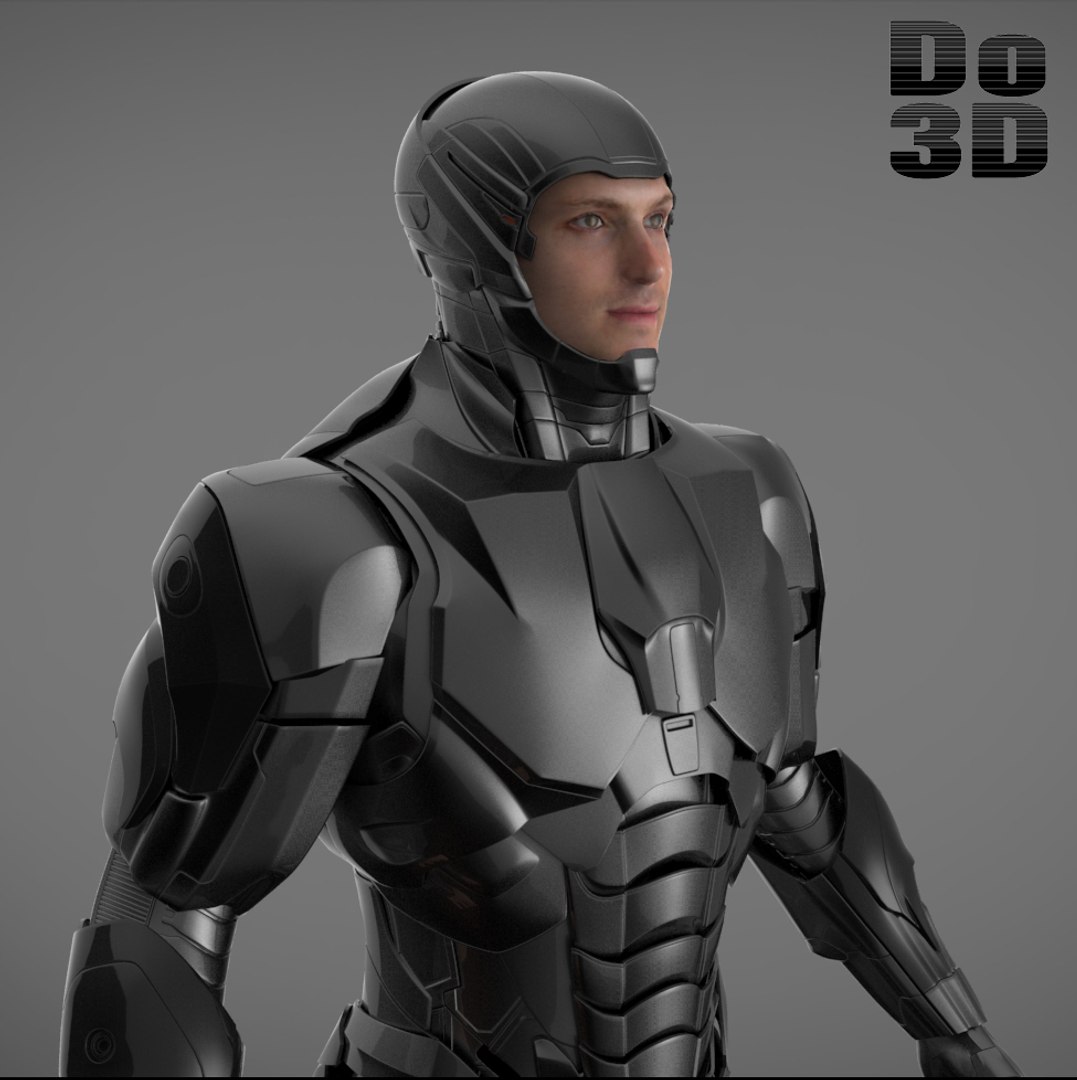 Robocop 2014 3d Model