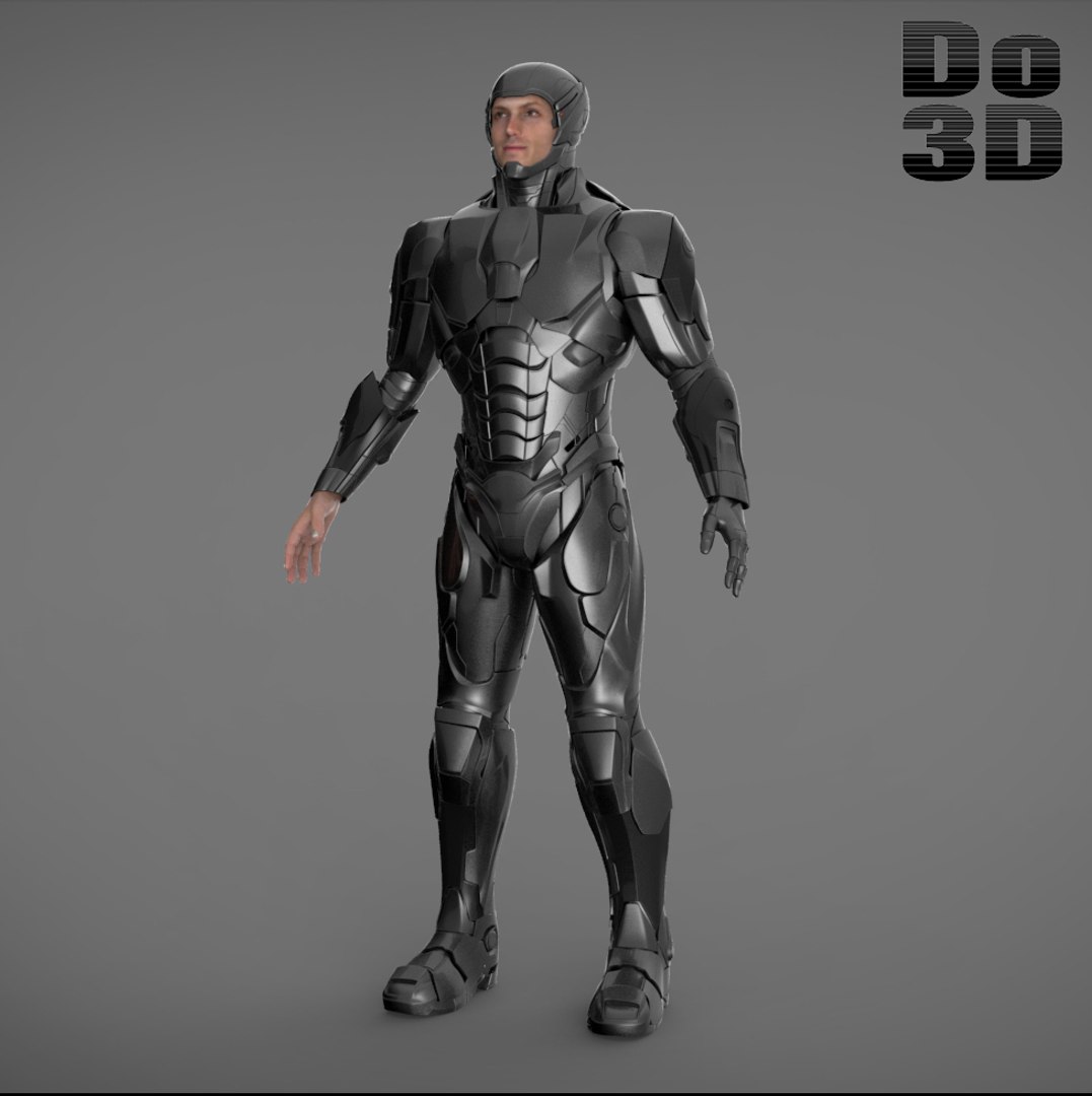 Robocop 2014 3d Model