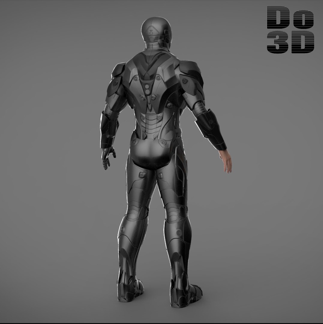 Robocop 2014 3d Model