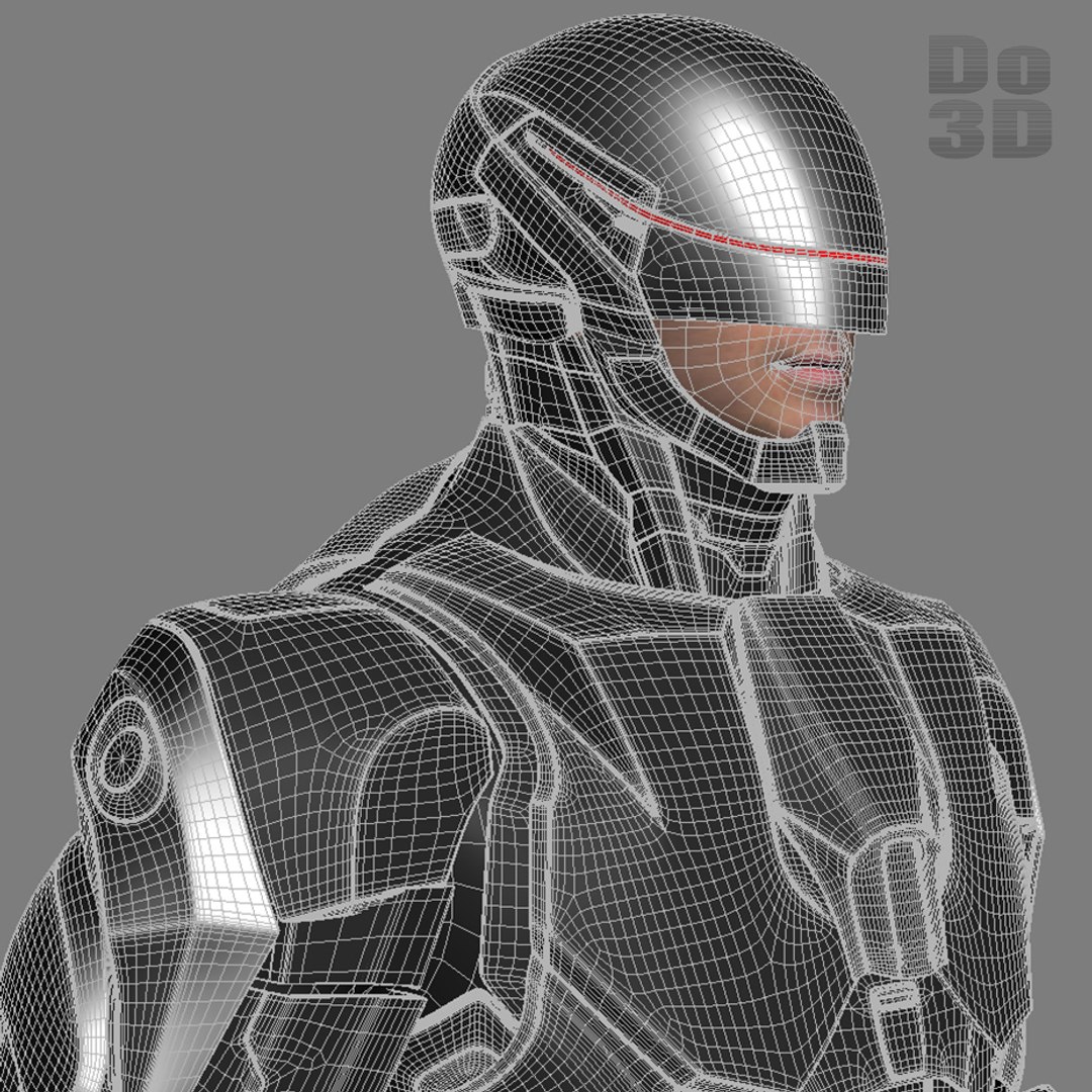 Robocop 2014 3d Model