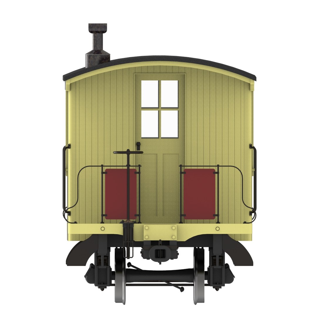 3d Narrow Gauge Caboose 1879