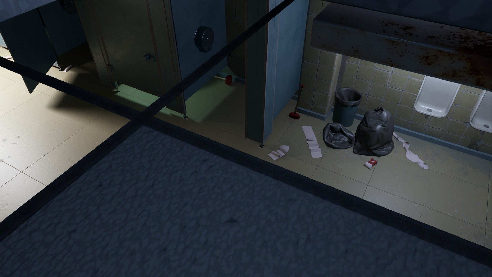 Toilet Scene 3D Model - TurboSquid 2227287