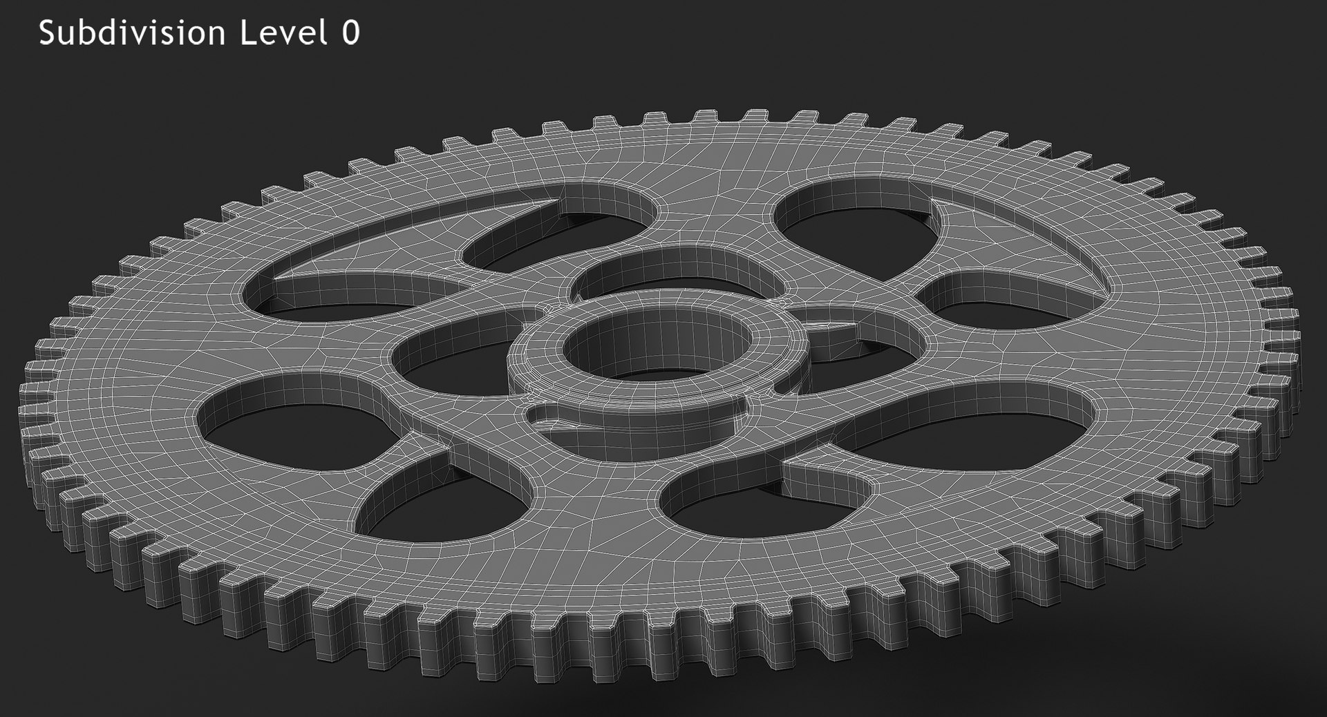 3d Gear Wheel Model