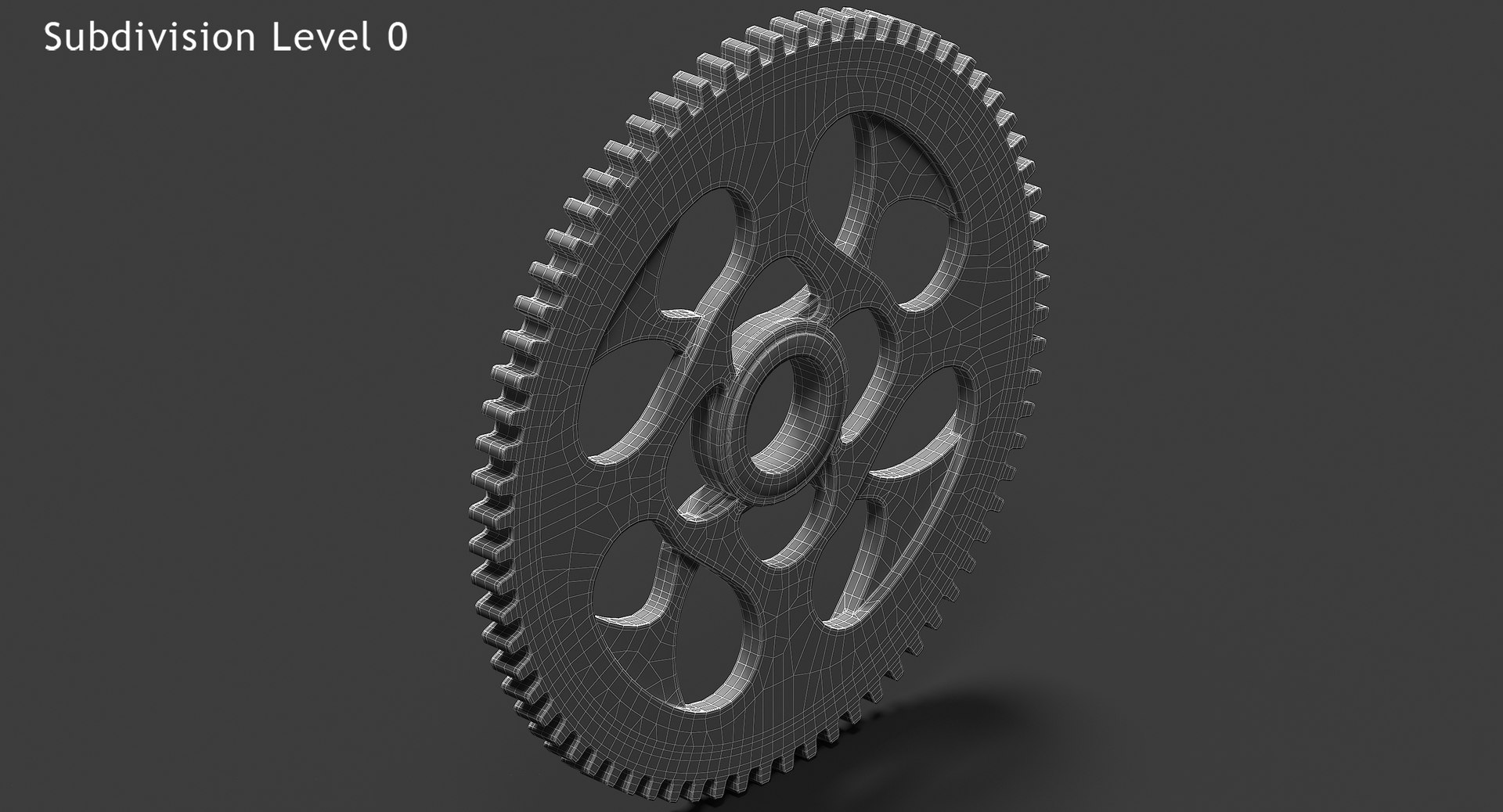 3d Gear Wheel Model