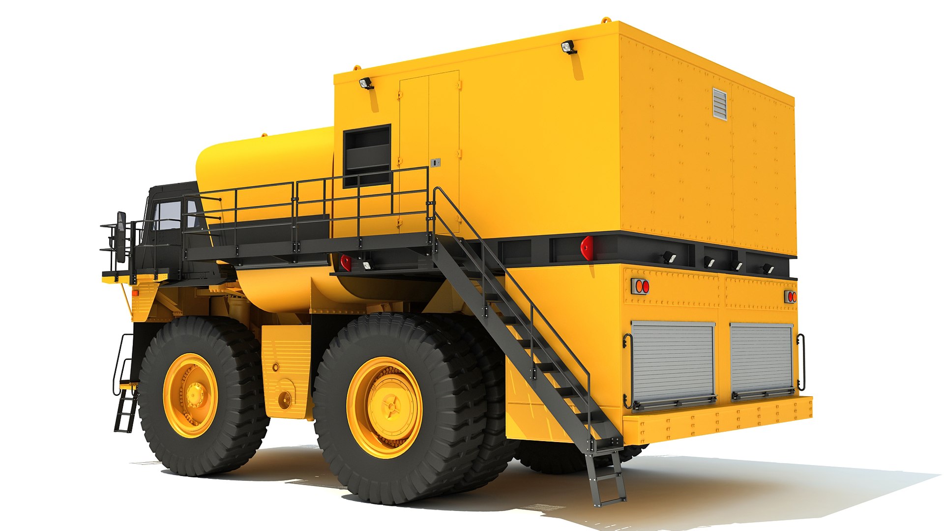 3D Model Fuel And Lube Truck - TurboSquid 1810769