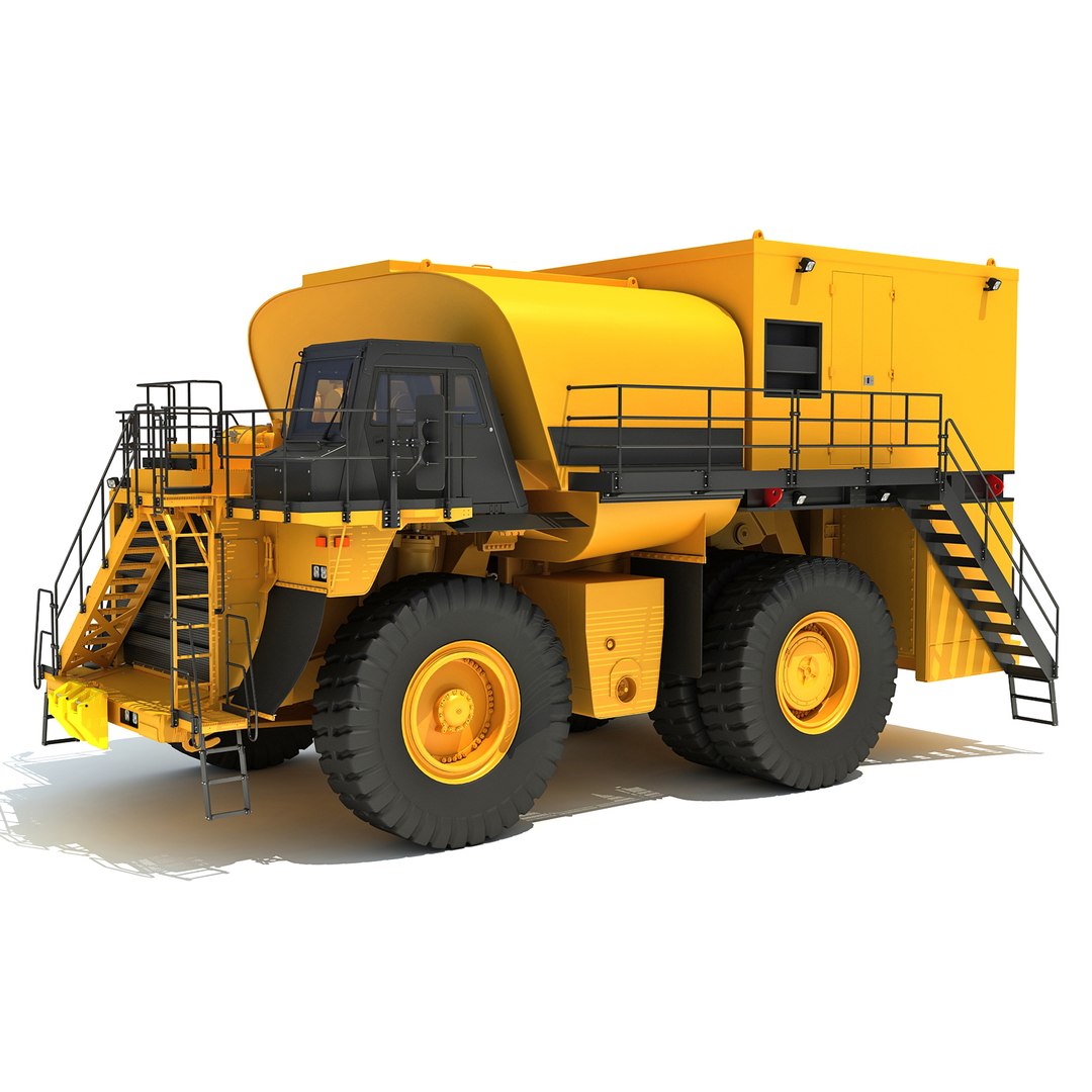 3D model Fuel and Lube Truck - TurboSquid 1810769