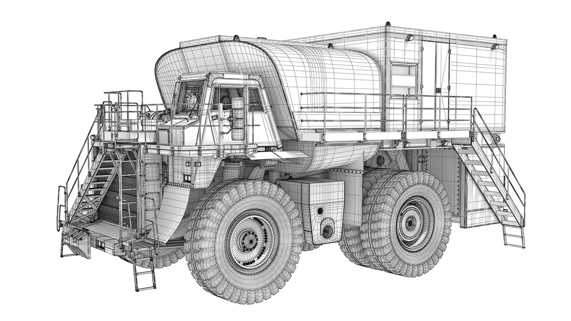 3D model Fuel and Lube Truck - TurboSquid 1810769
