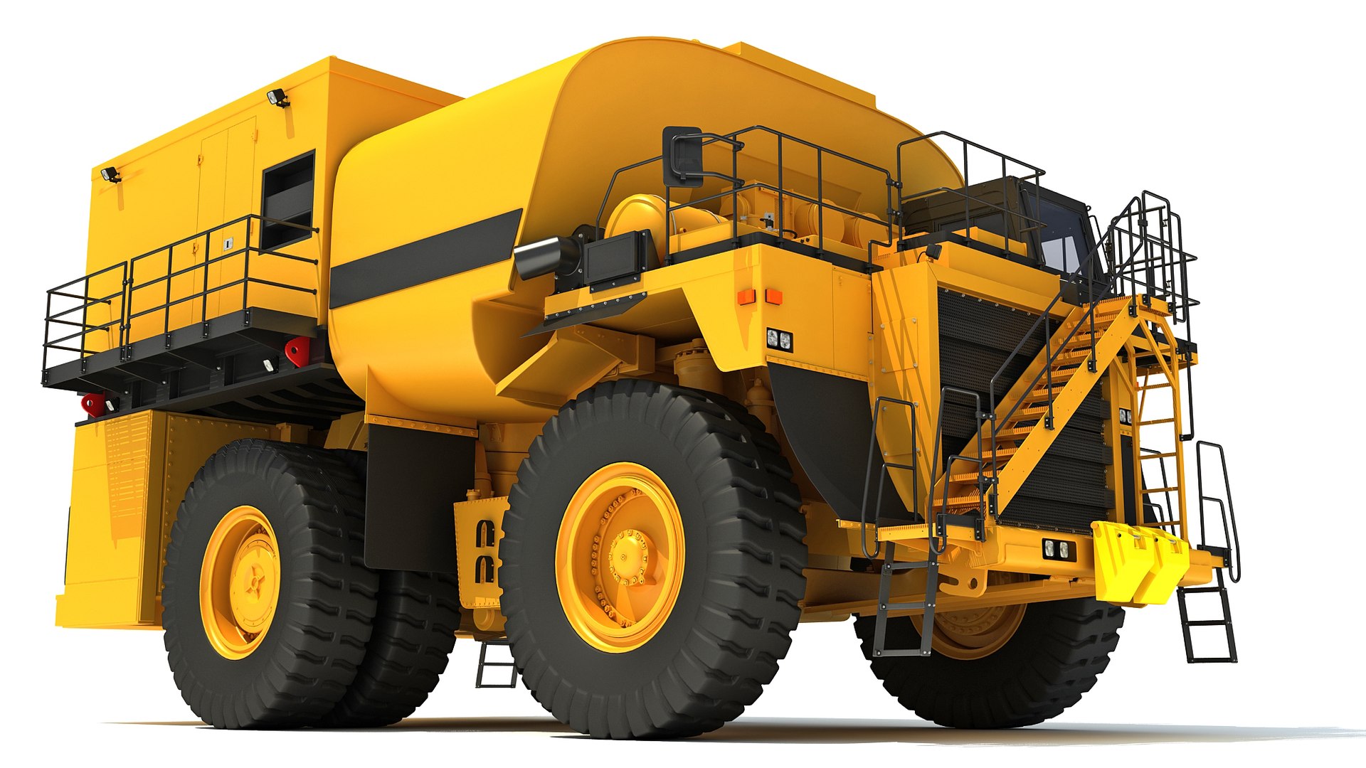 3D Model Fuel And Lube Truck - TurboSquid 1810769