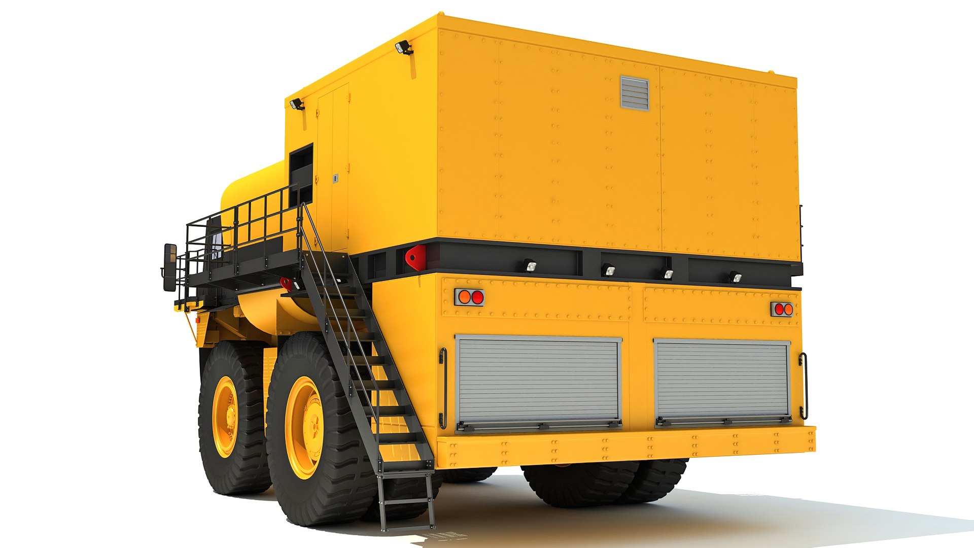 3D Model Fuel And Lube Truck - TurboSquid 1810769