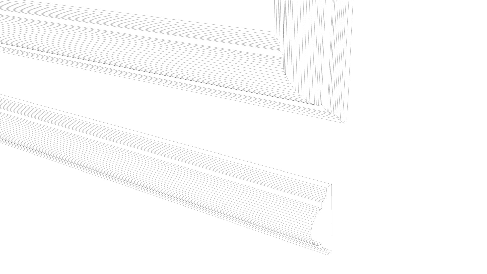 Smooth Molding M385 3D Model - TurboSquid 2221575