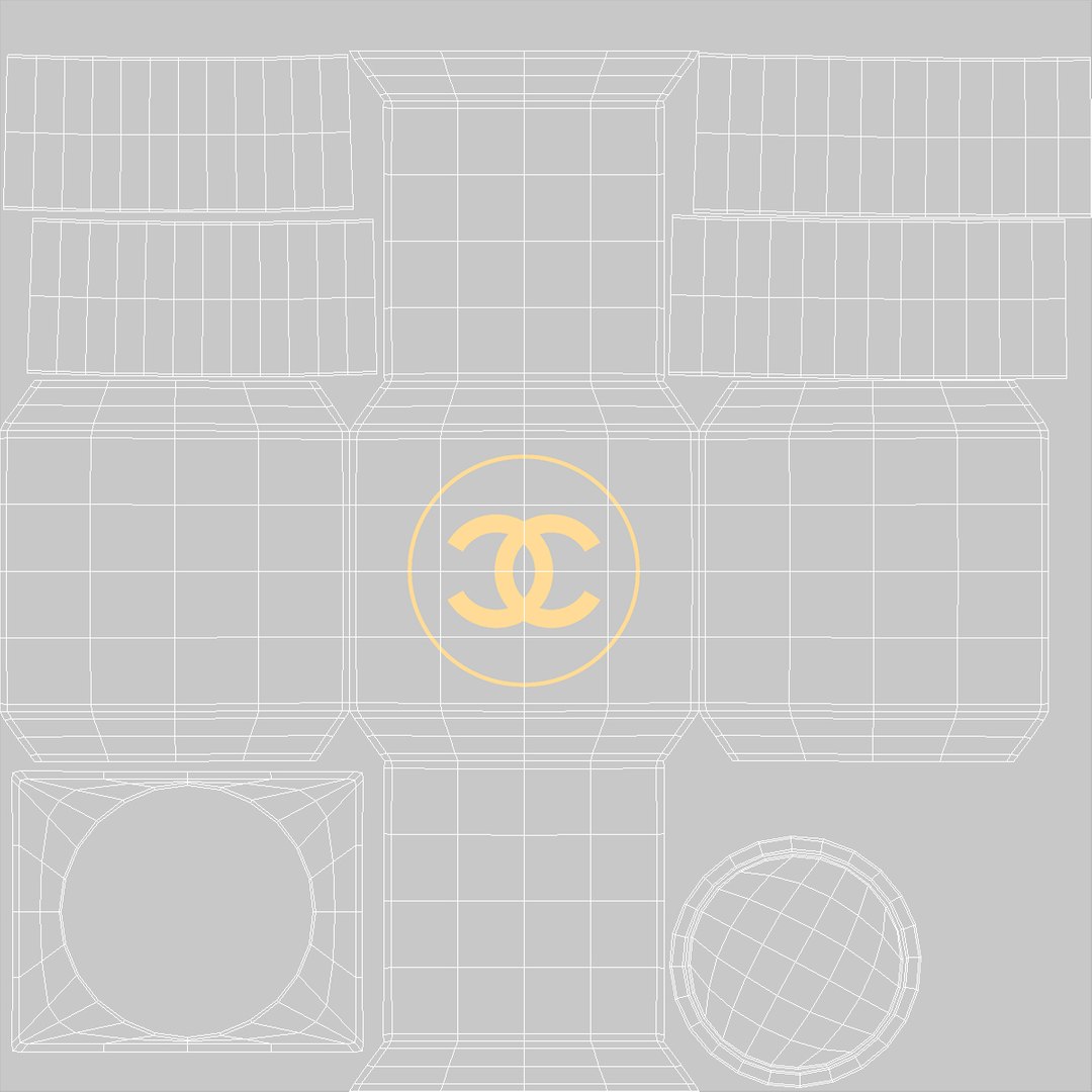 Chanel Chance Eau Parfum 3D Model - TurboSquid 1265078