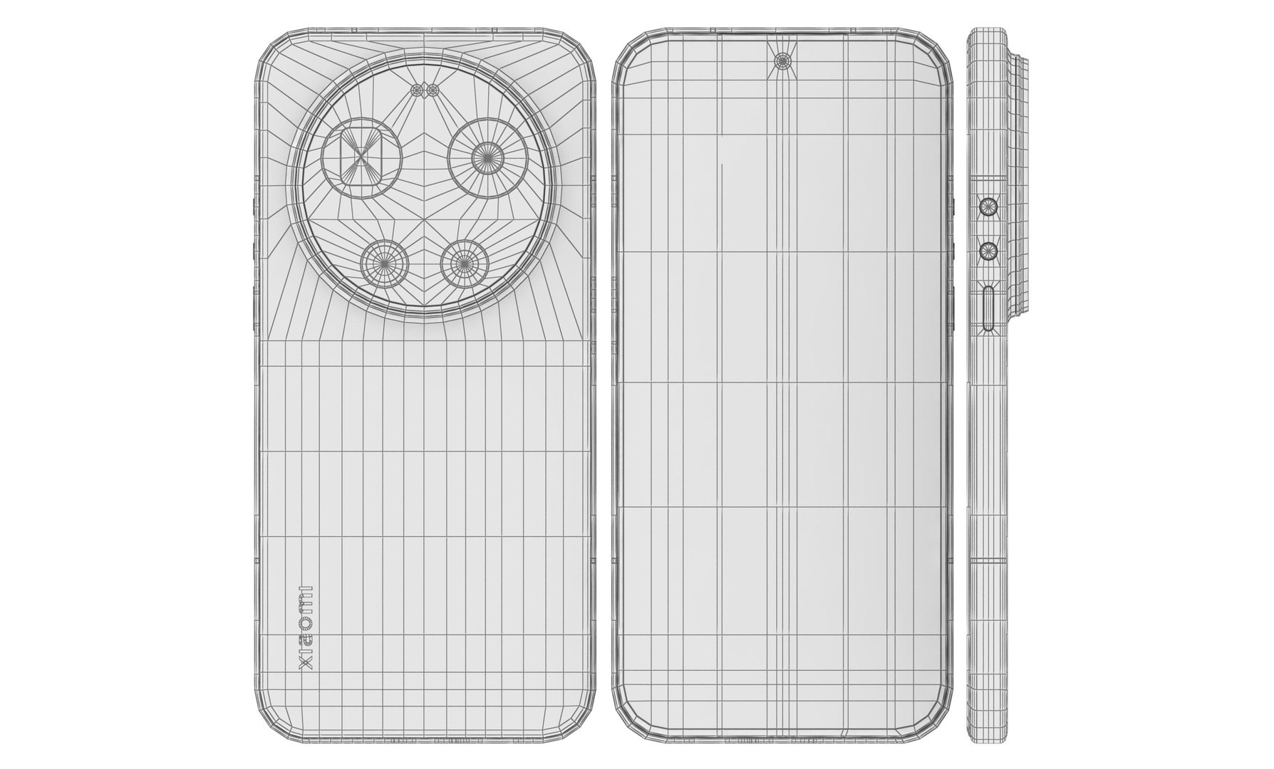 Xiaomi 17 Ultra White 3D Model - TurboSquid 2509639