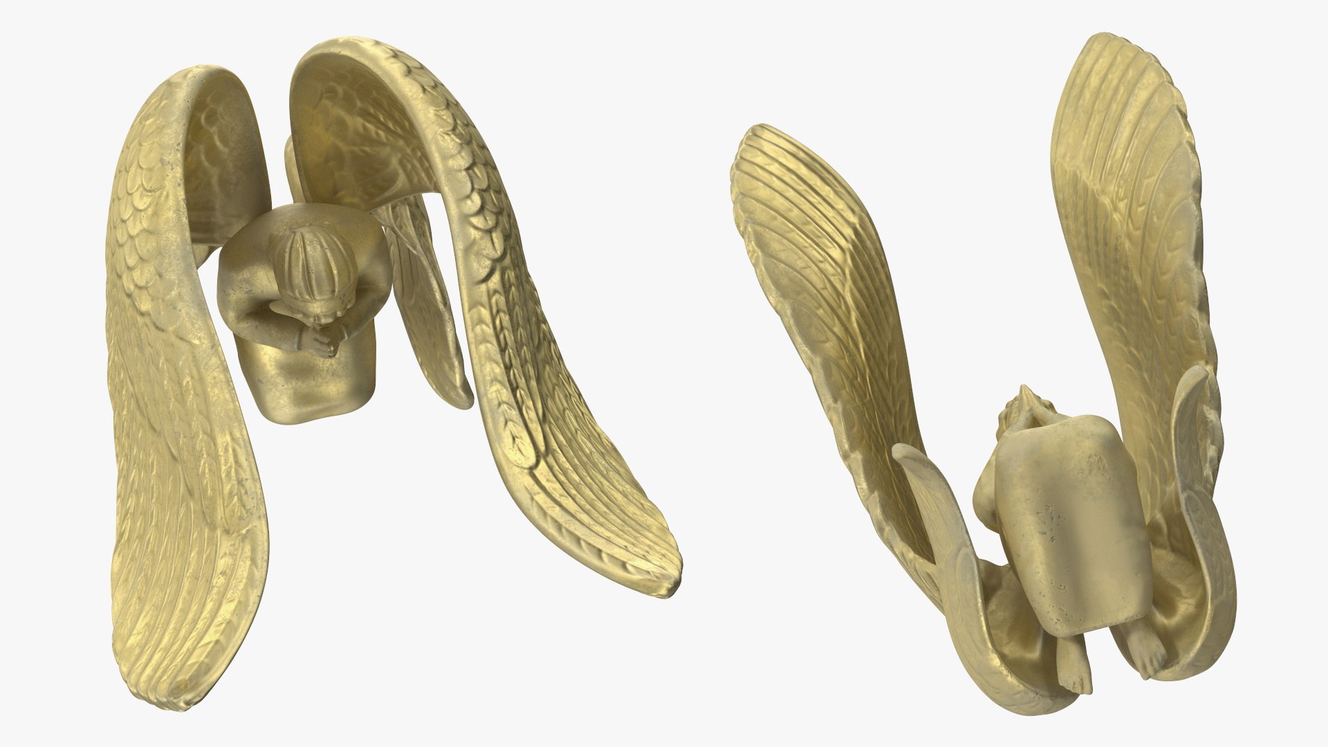 Praying Seraph Figure For 3D Print 3D - TurboSquid 2285151