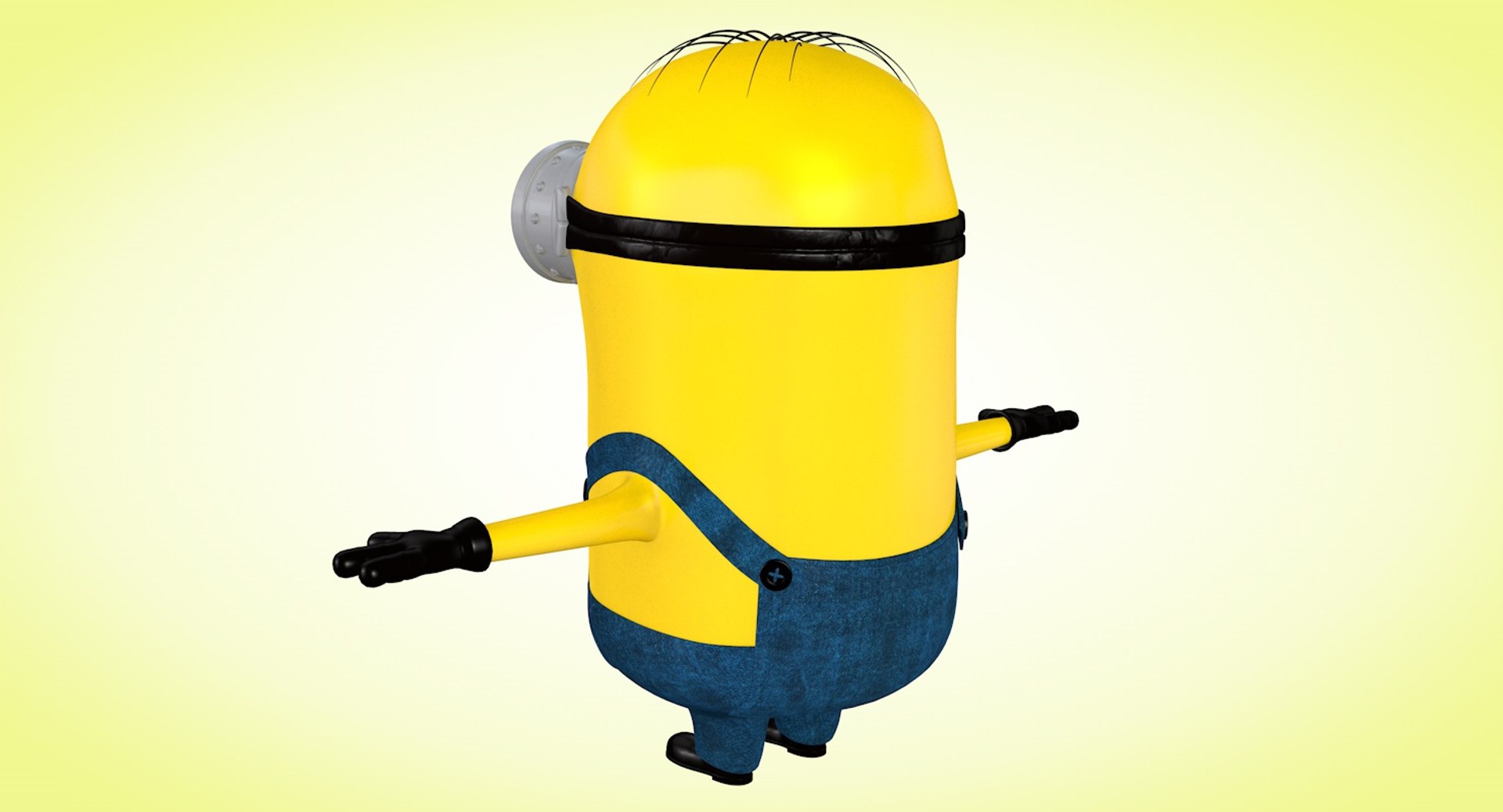 Minion Film Cartoon 3d Model