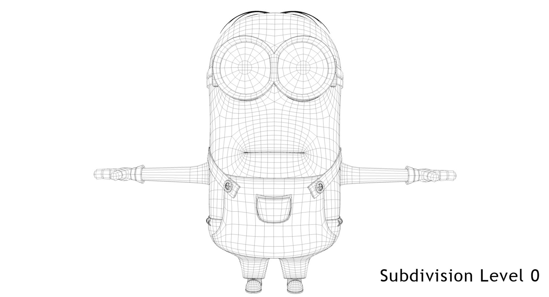 Minion Film Cartoon 3d Model
