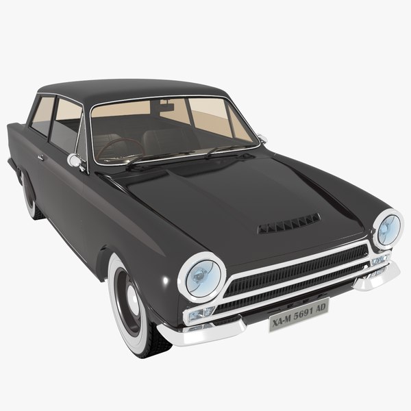 3d model classic car