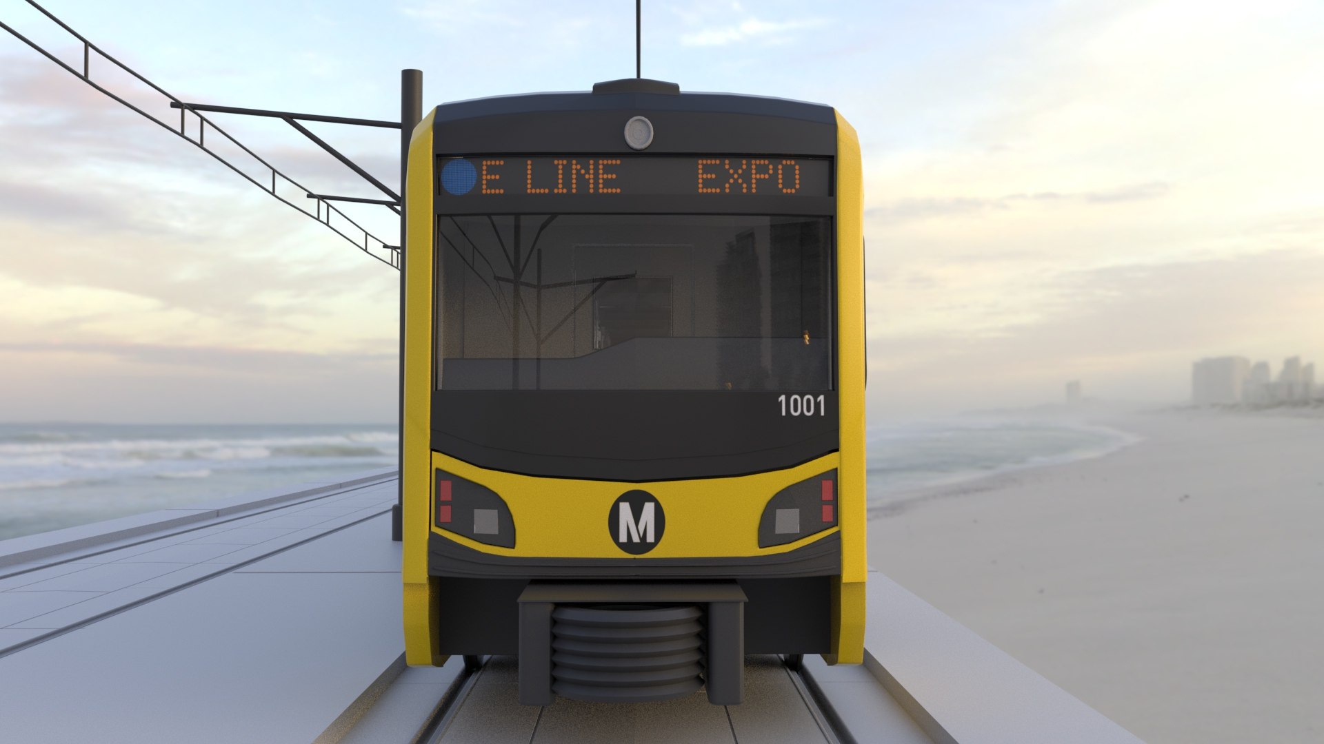 Kinkisharyo P3010 Expo Line LA Metro 3D Model - TurboSquid 1814262