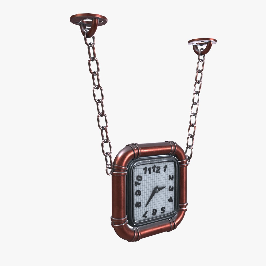 Wall Clock 3D - TurboSquid 2389936