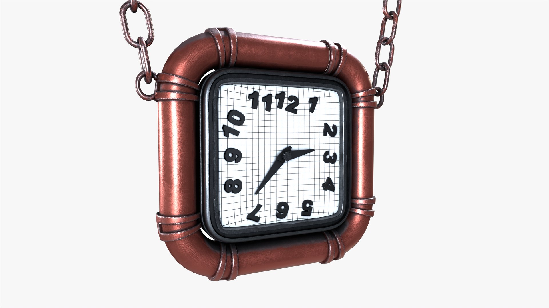Wall Clock 3D - TurboSquid 2389936