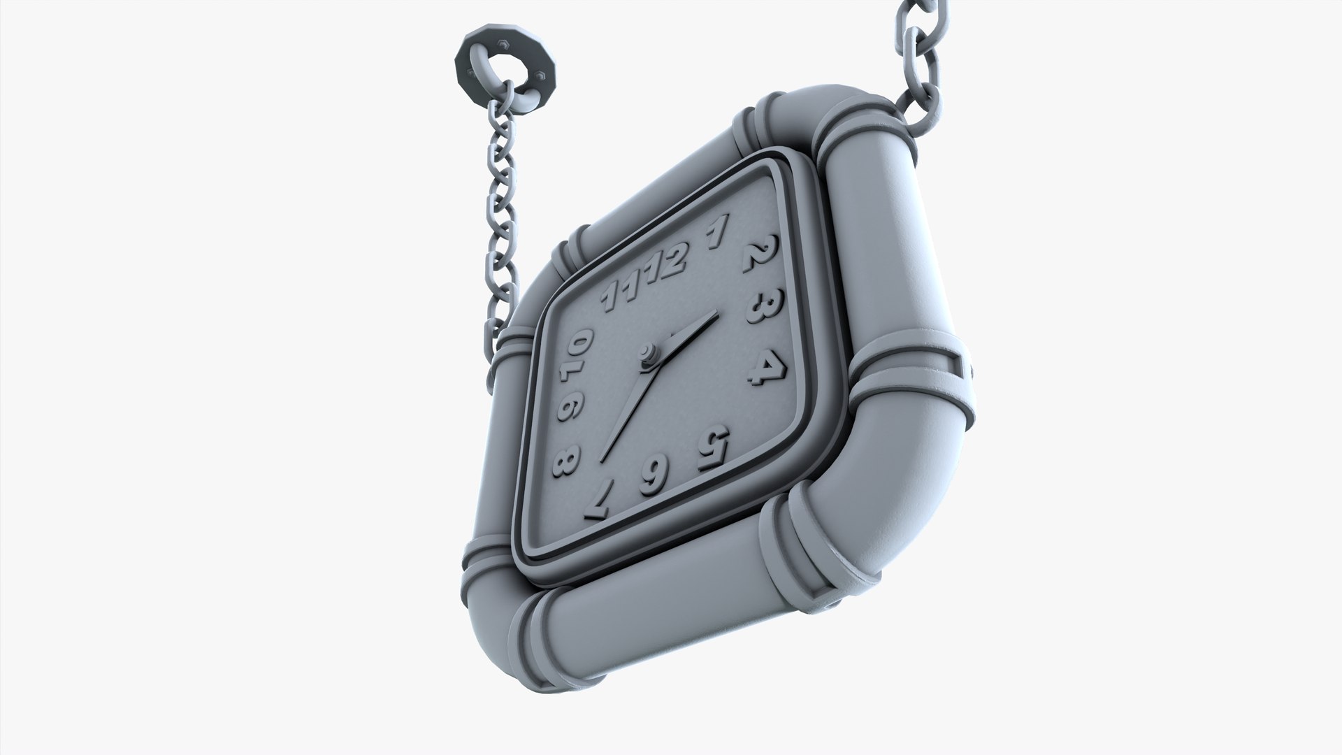 Wall Clock 3D - TurboSquid 2389936