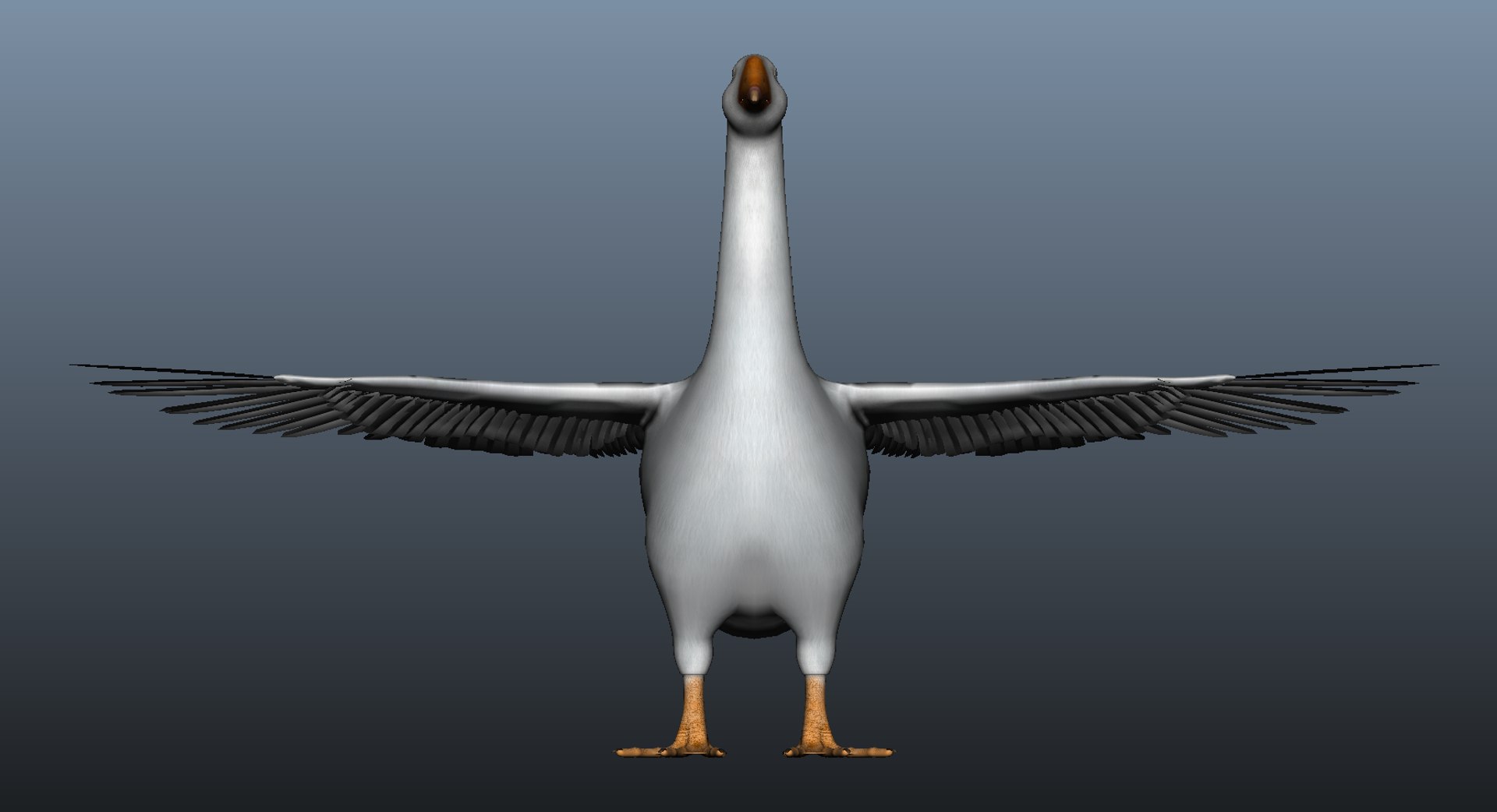Goose Model - TurboSquid 1391690