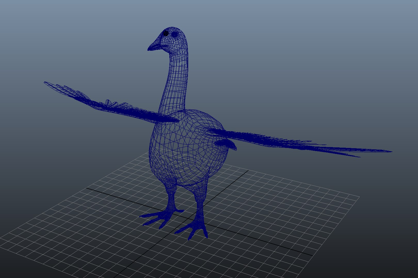 Goose Model - TurboSquid 1391690
