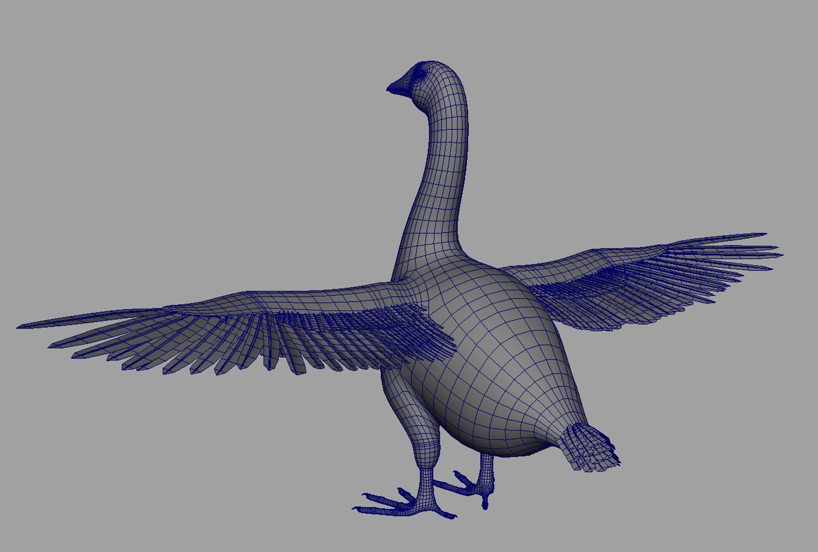 Goose Model - TurboSquid 1391690